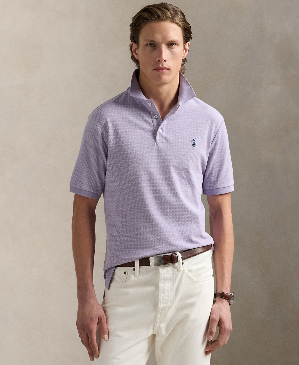 Click here for Polo Ralph Lauren Mens Classic-Fit Stretch Mesh Po... prices