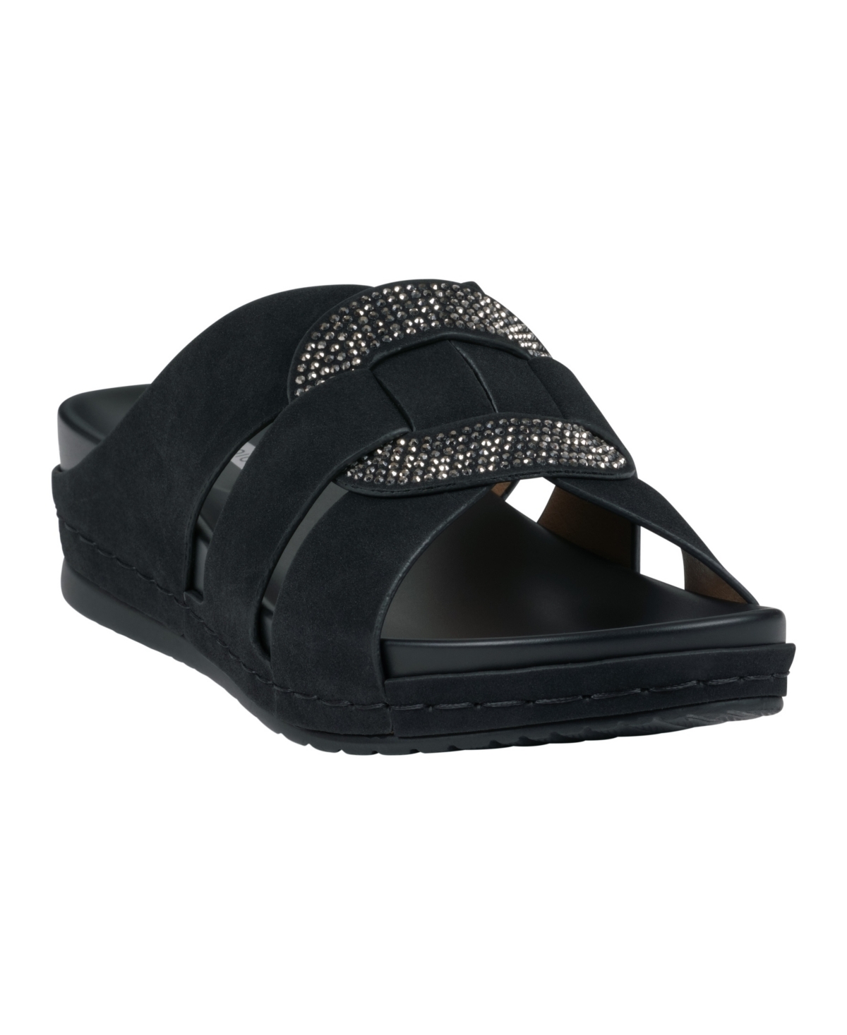 Click here for Gc Shoes Womens Betsy Embellished Wedge Sandals -... prices