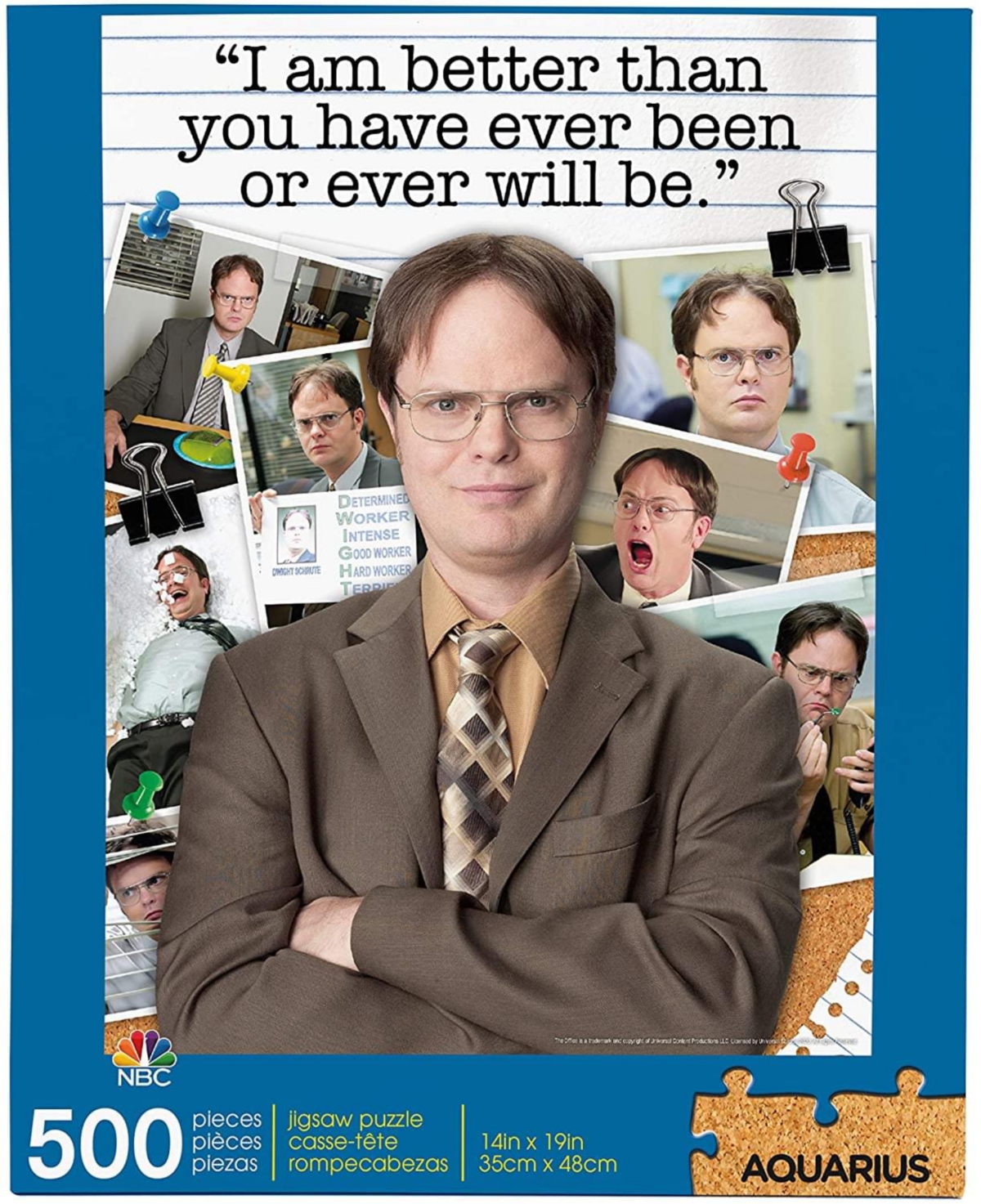 Click here for The Office Dwight Schrute Quote 500 Piece Jigsaw P... prices