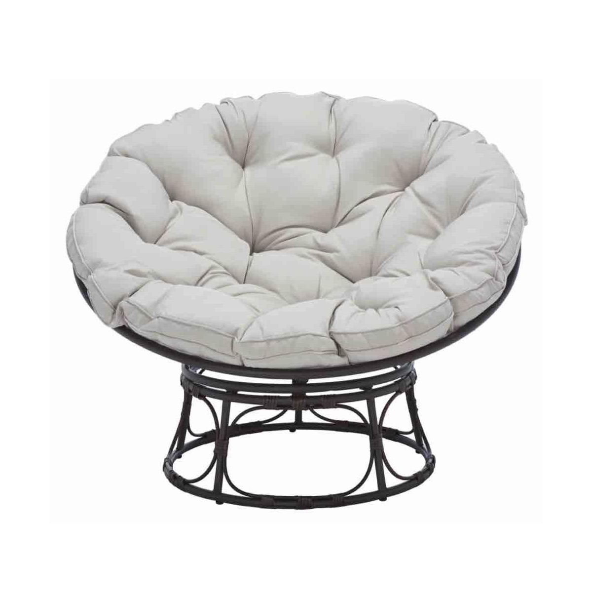 Click here for Kiraya Papasan Chair - Brown / grey prices