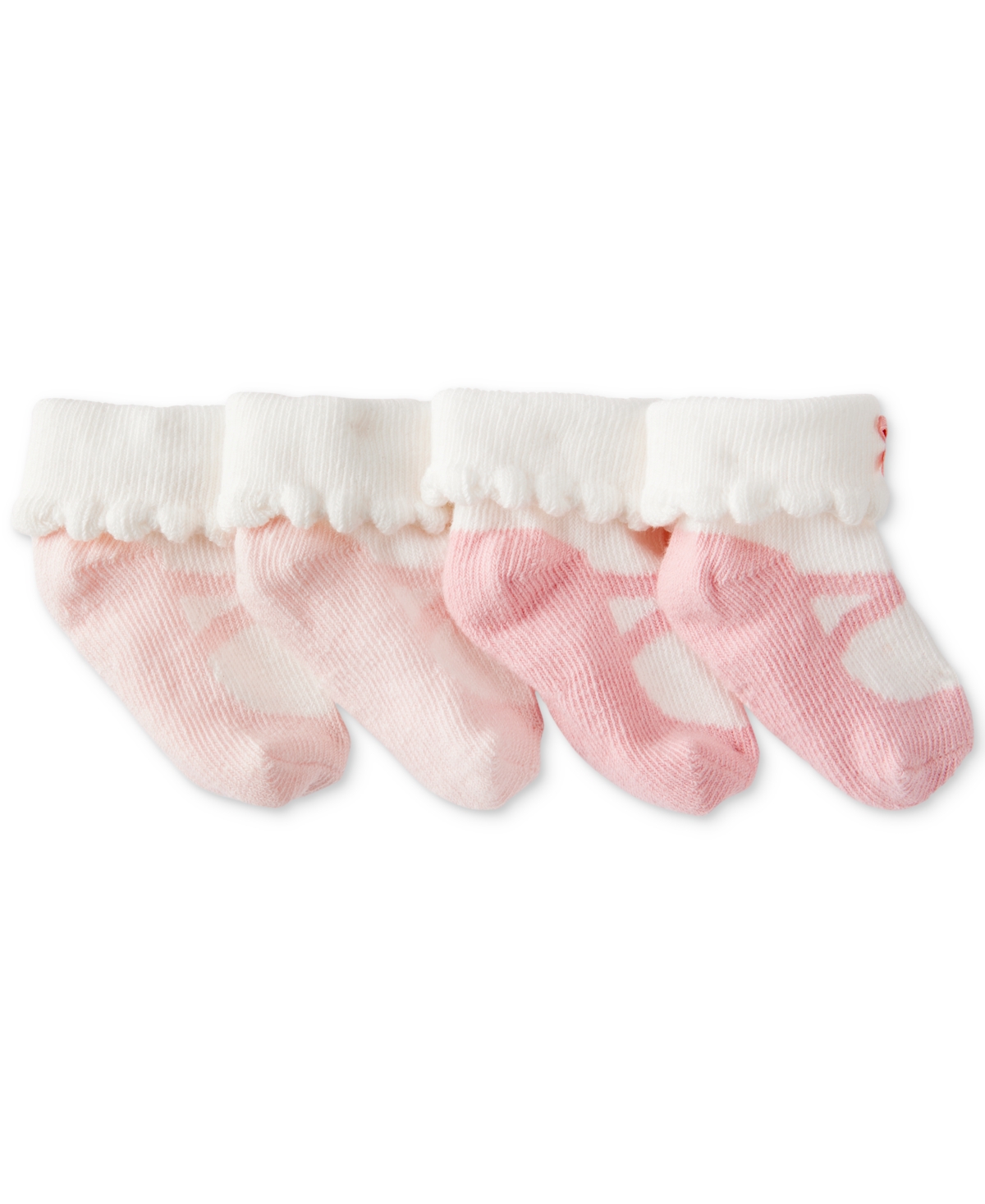 Click here for Carters Baby Girls 2-Pk. Ballerina Bow Booties - P... prices
