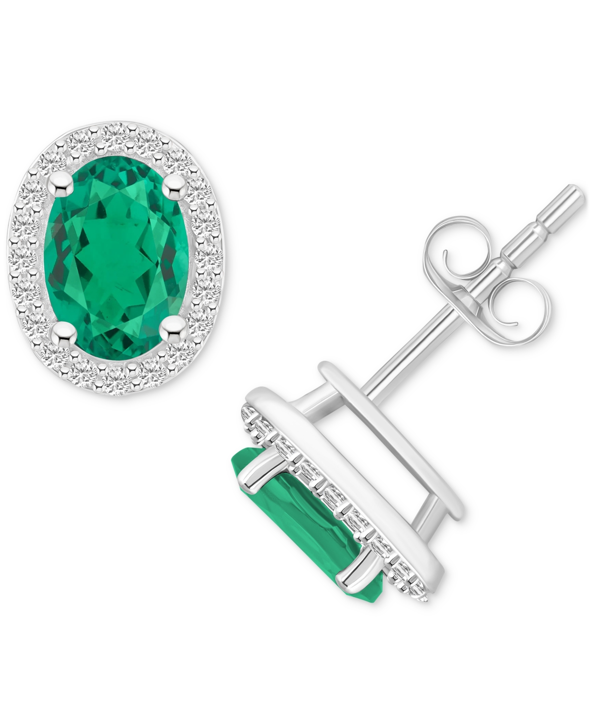 Click here for Lab-Created Emerald (1-3/8 ct. t.w.) & Lab-Created... prices