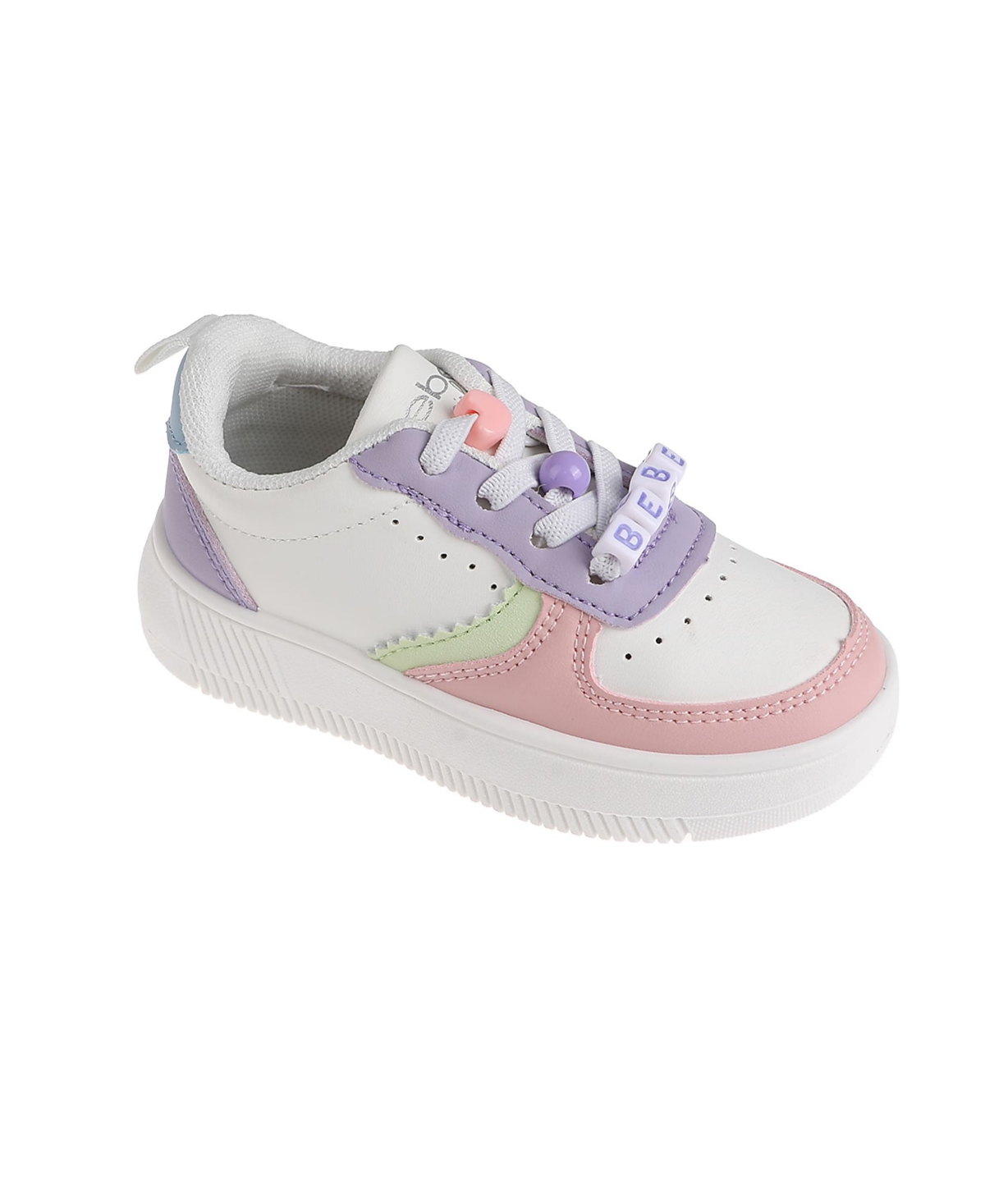 Click here for Bebe Toddler Girls Lace Charms Sneakers - Blue mul... prices