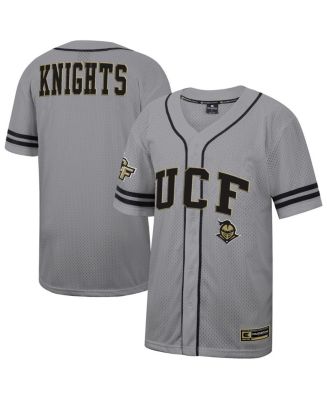 Colosseum Men's Gray UCF Knights Free Spirited Baseball Jersey - Macy's