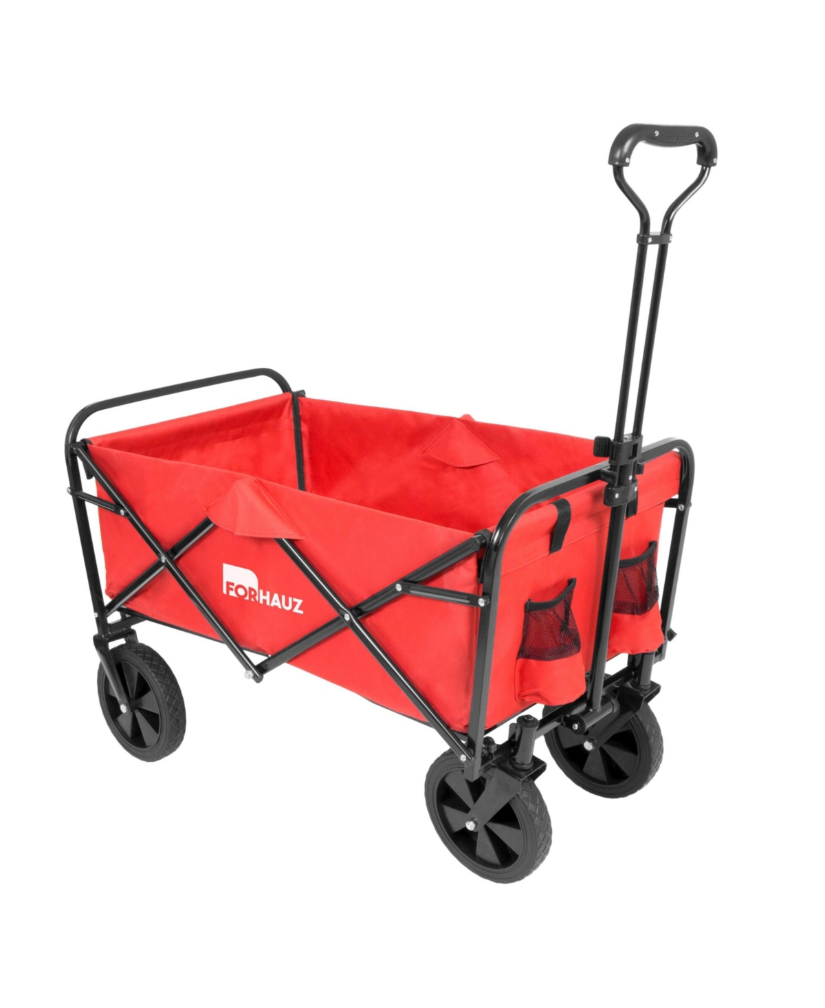 Click here for ProSource Folding Wagon Cart - Red prices