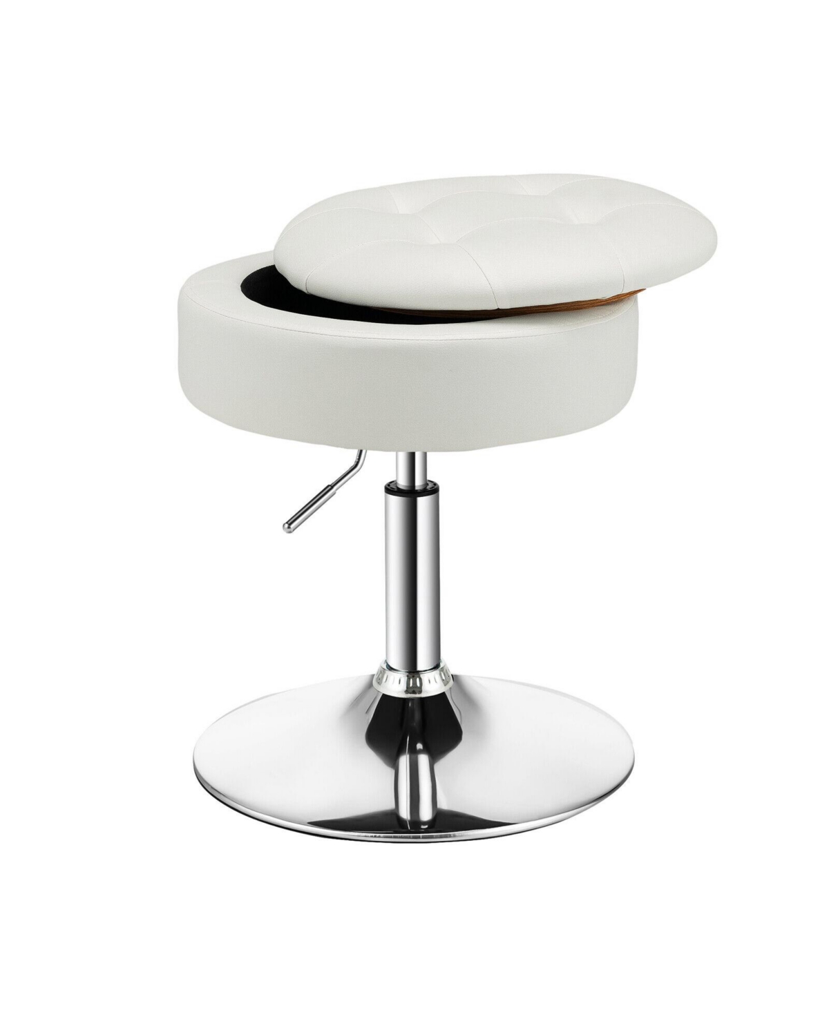 Click here for Adjustable 360° Swivel Storage Vanity Stool w... prices