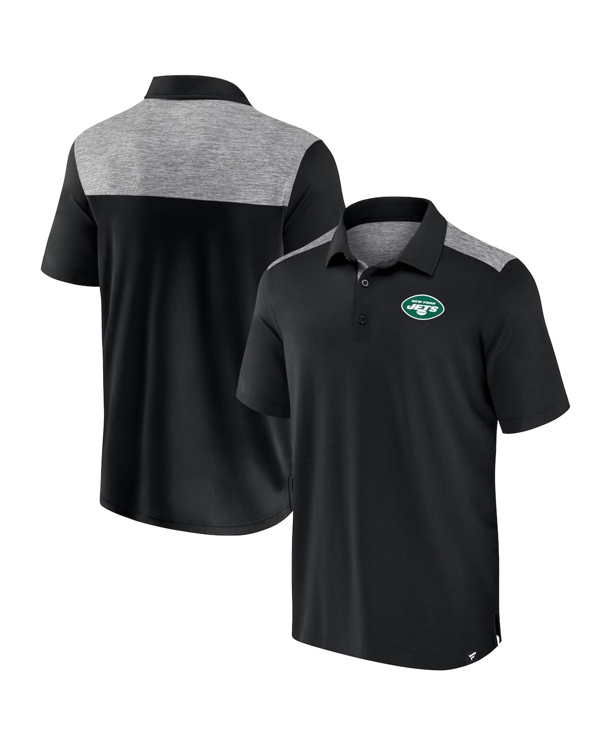 Click here for Fanatics Mens Black New York Jets Long Shot Polo S... prices