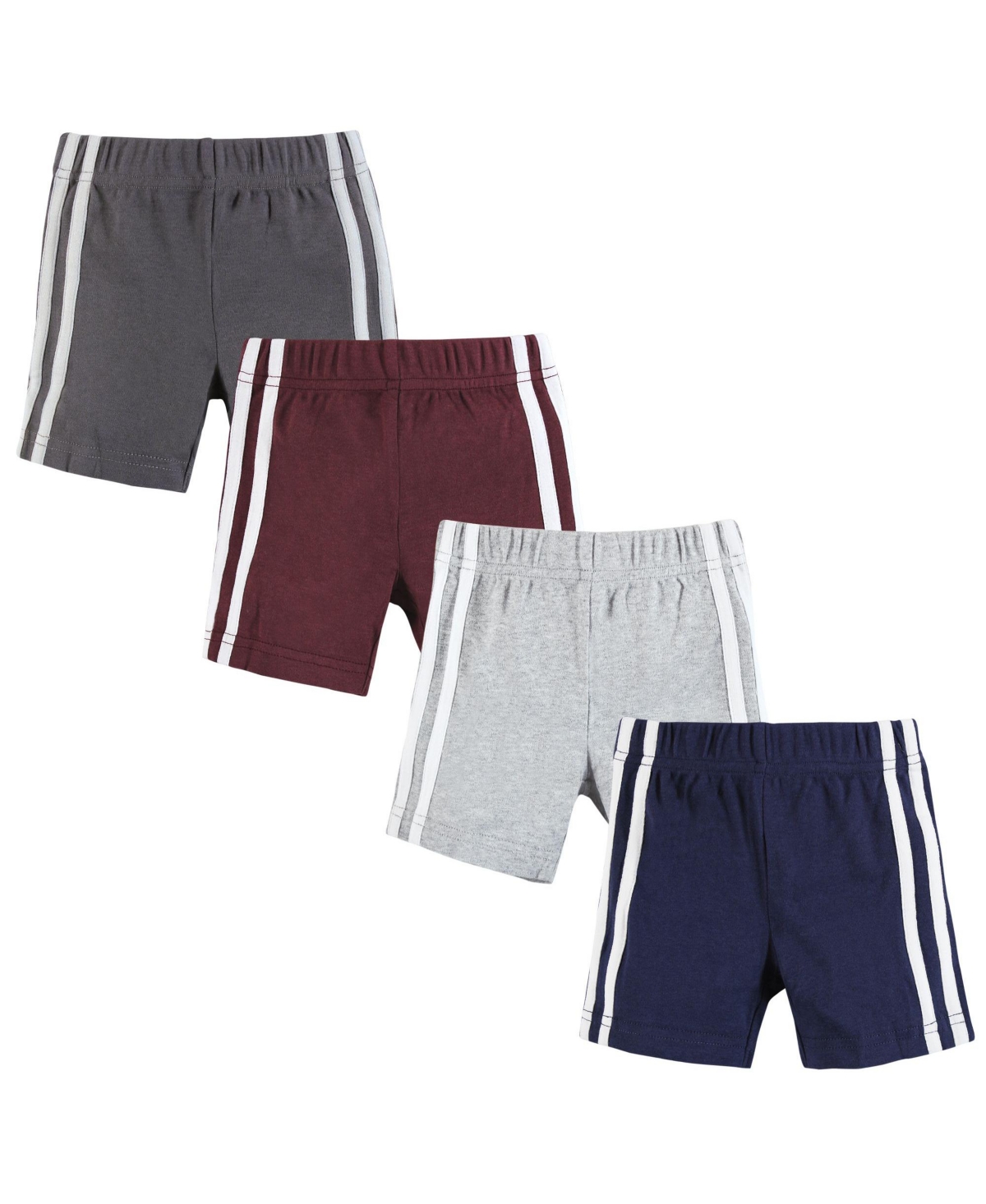 Click here for Hudson Baby Baby Boys Four-Pair Active Shorts Bund... prices