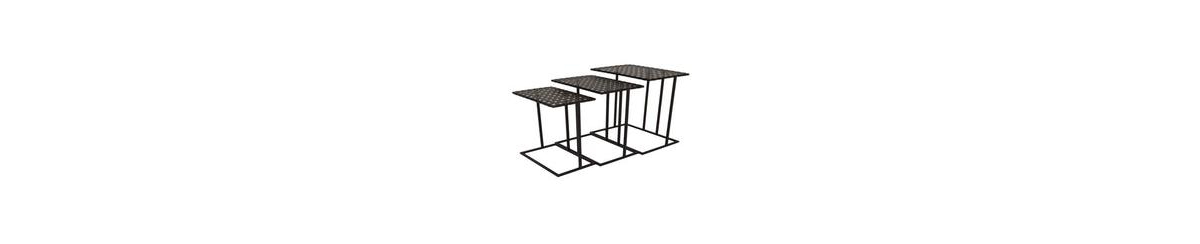 Click here for Rectangular Mesh Top Plant Stands  Set of 3 ȁ... prices