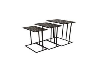 Rectangular Mesh Top Plant Stands, Set of 3 – Sturdy Metal Frame - Macy's