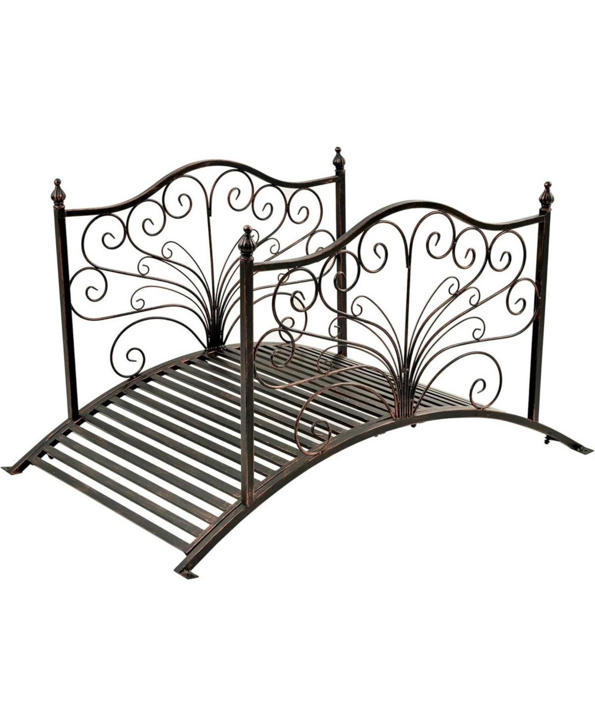 Click here for Outdoor Heavy-Duty Metal Garden Bridge for Durable... prices
