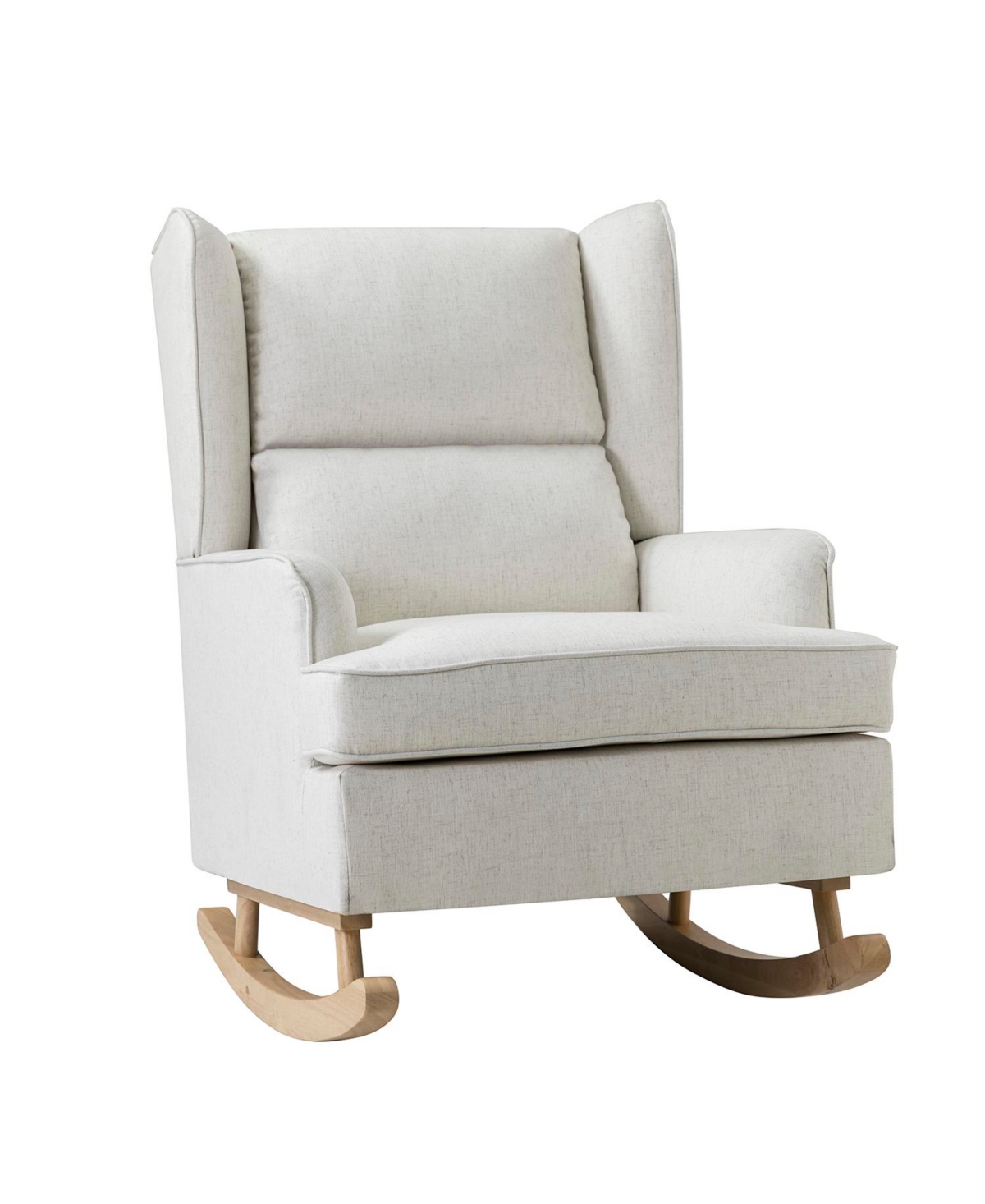 Click here for Adrian modern rocking chair with solid wood legs -... prices