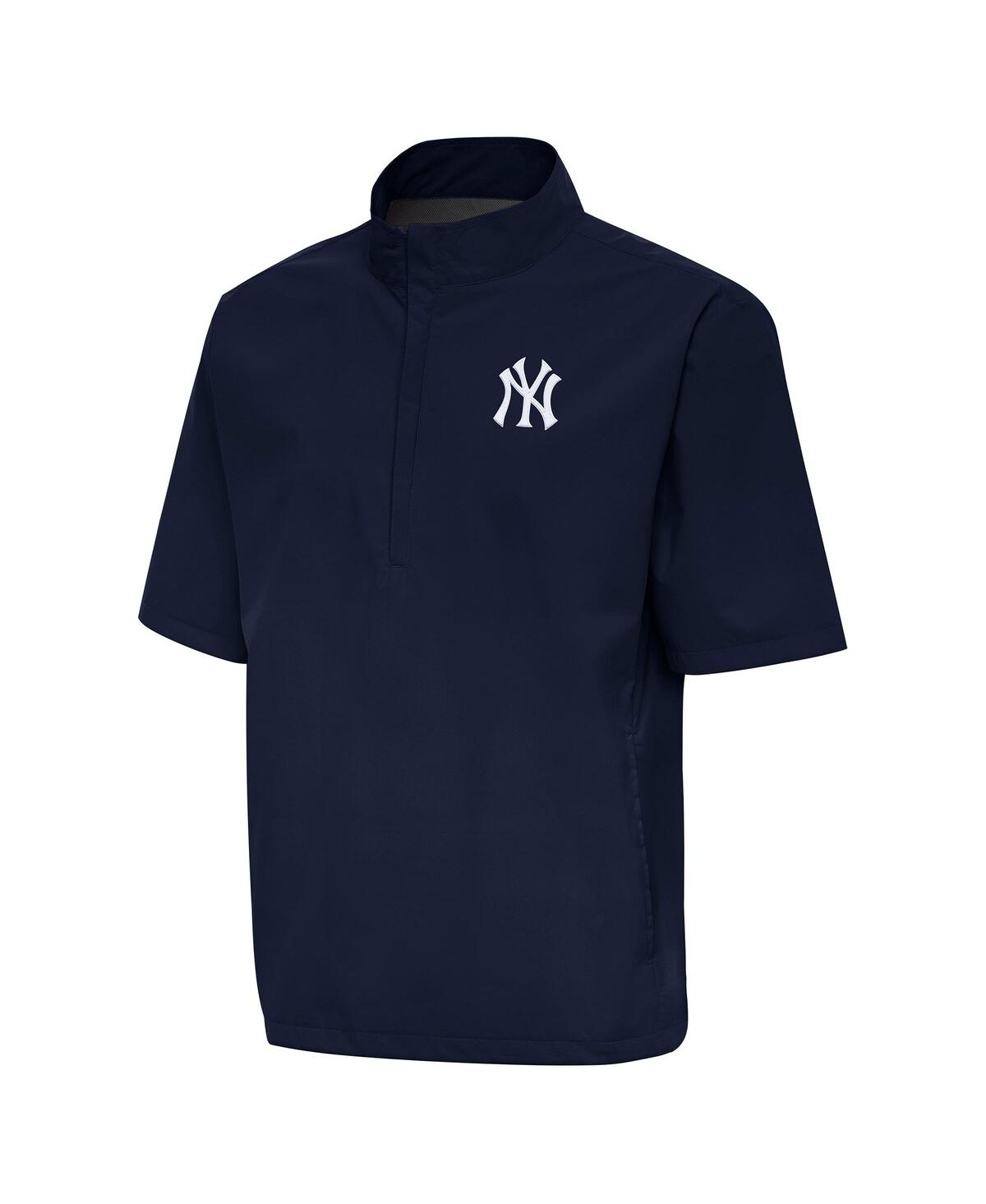 Click here for Antigua Mens Navy New York Yankees Brisk Quarter-Z... prices