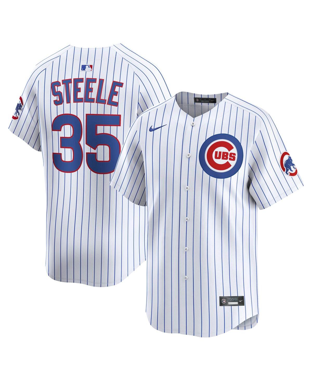 Click here for Nike Mens Justin Steele White Chicago Cubs Alterna... prices