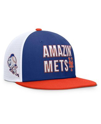 Nike Men's Blue New York Mets Pro Trucker Snapback Hat - Macy's