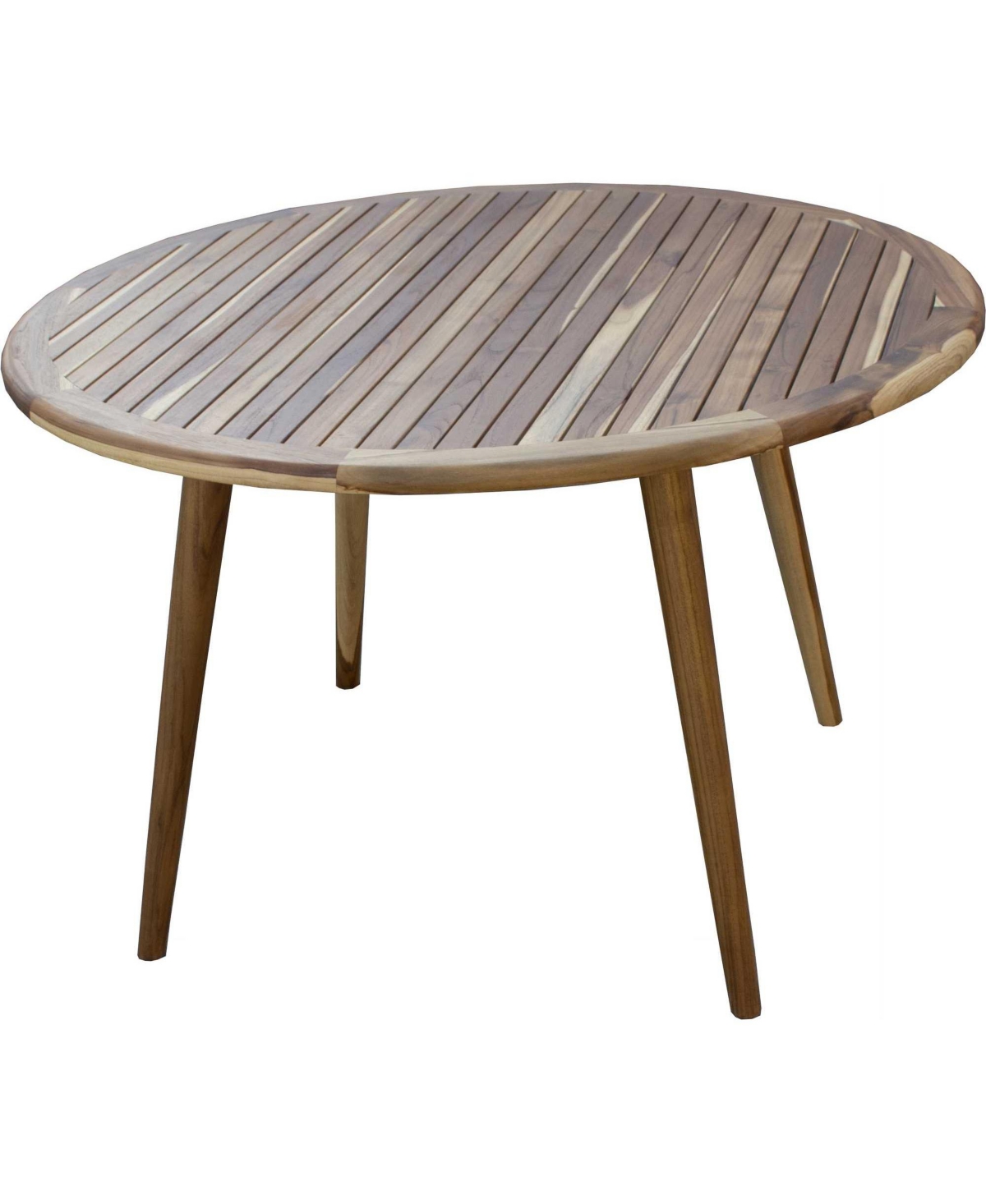 Click here for Solid Wood Rounded Outdoor Dining Table – S... prices
