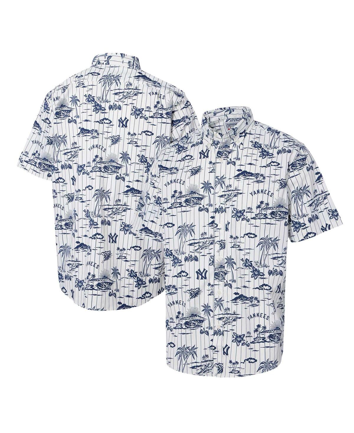 Click here for Reyn Spooner Mens White New York Yankees Coopersto... prices