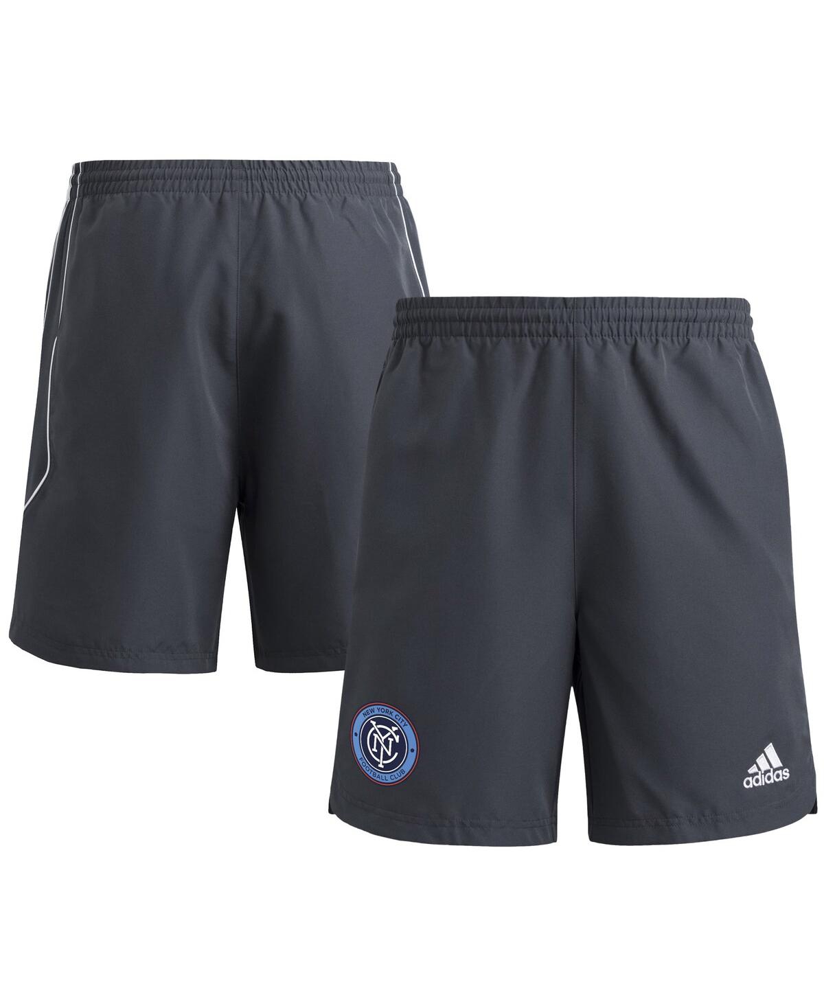 Click here for Adidas Mens Gray New York City Fc 2025 Travel Shor... prices