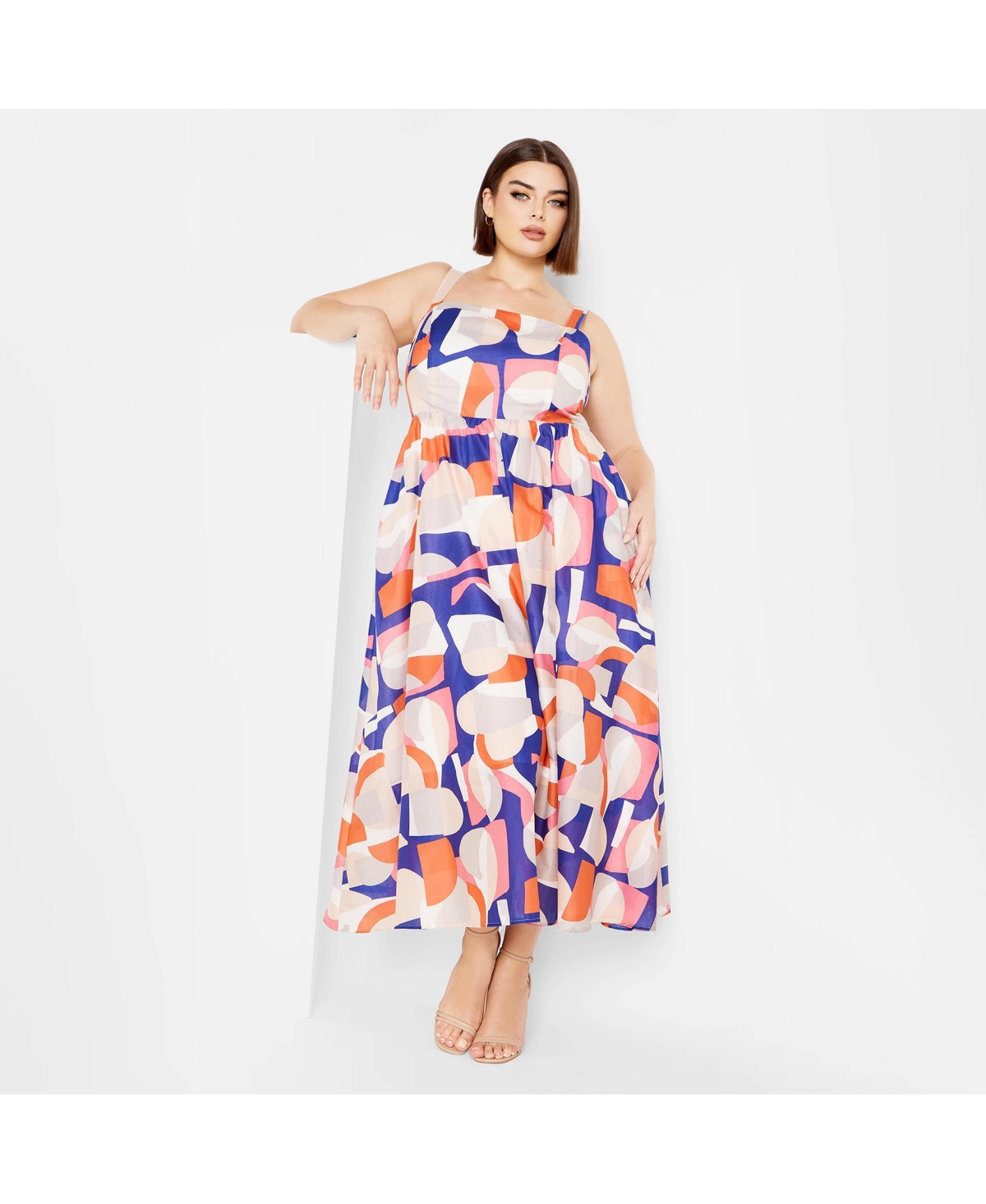 Click here for City Chic Plus Size Callie Dress - Funky town prices