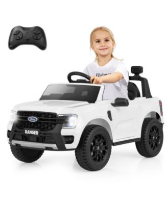 12V Licensed Ford Ranger Kids Ride On Car with Remote Control - Macy's