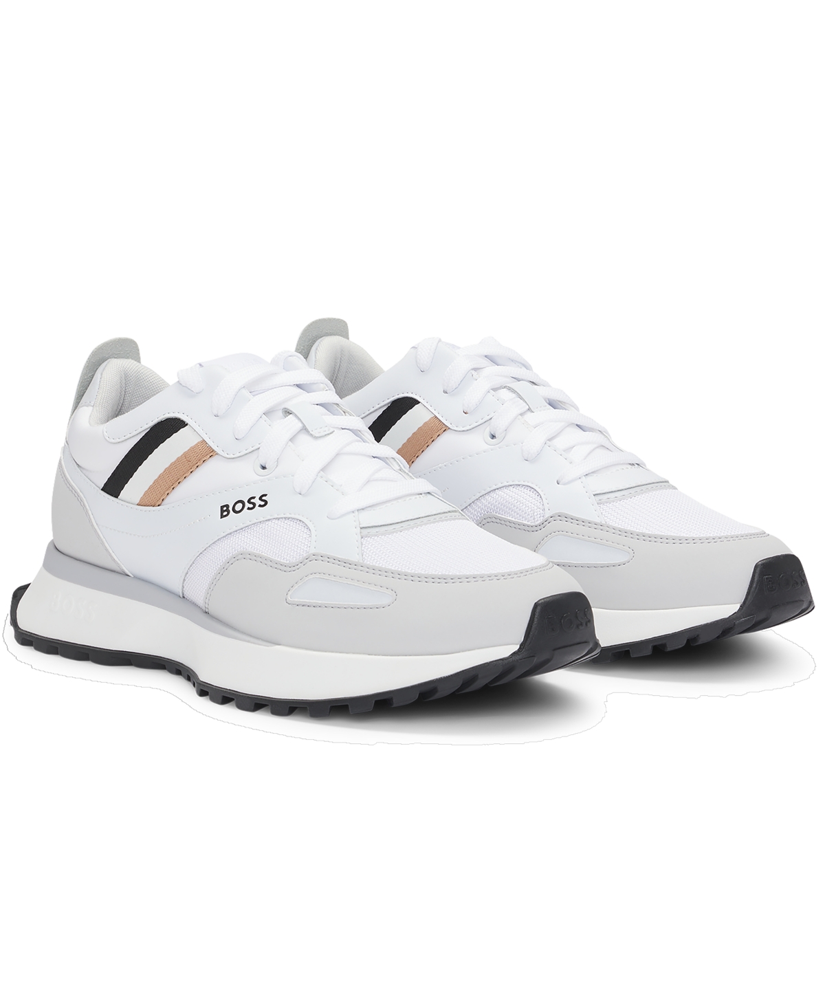 Click here for Boss by Hugo Boss Mens Running-Style Trainers Snea... prices