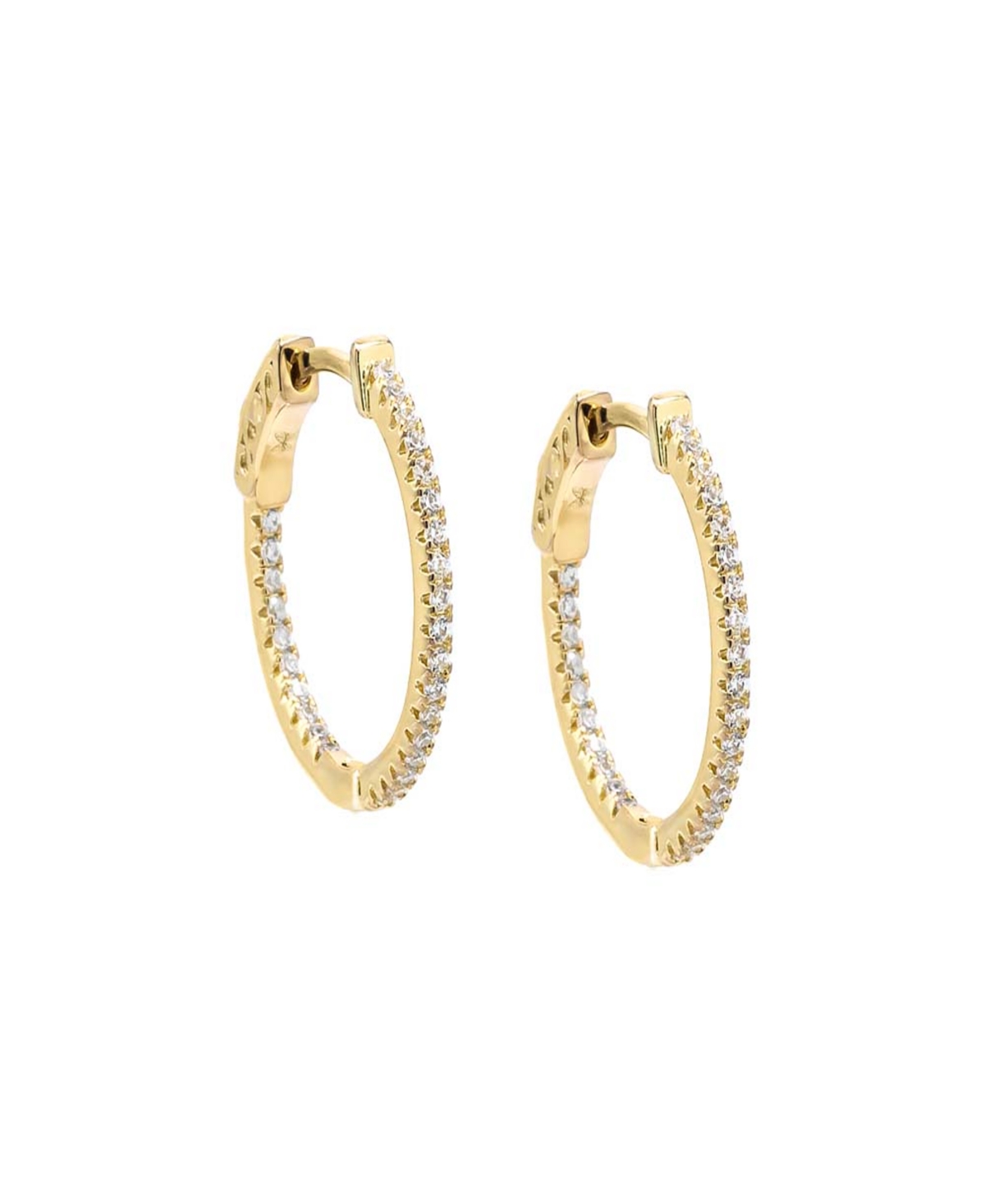 Click here for By Adina Eden Medium Fancy Thin Cubic Zirconia Hoo... prices