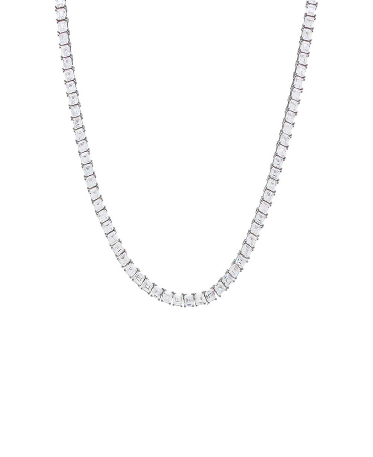 Click here for By Adina Eden Cubic Zirconia Princess Cut Tennis N... prices