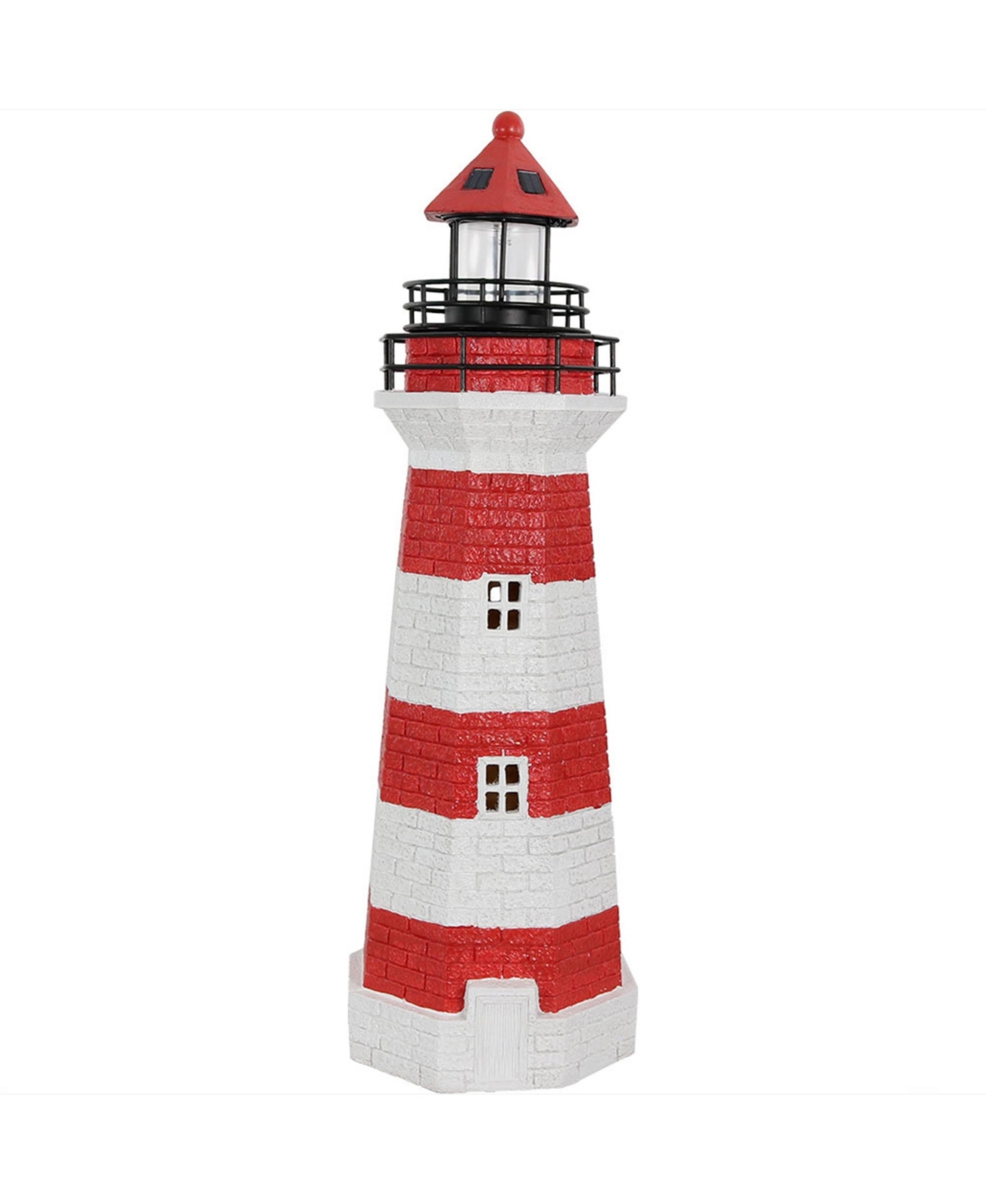 Click here for Outdoor Backyard Garden Nautical Lighthouse Solar... prices