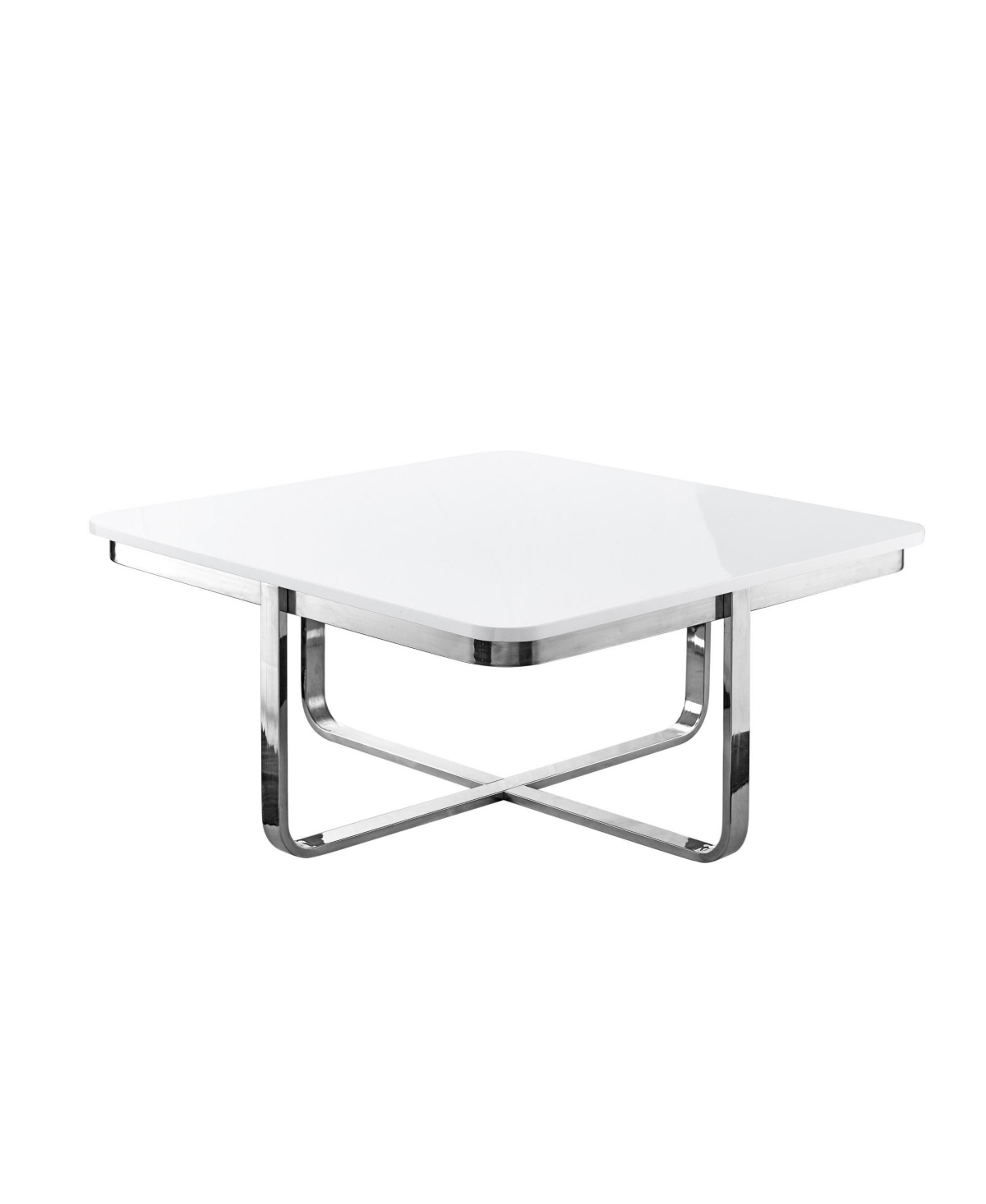 Click here for Stainless Steel and Metallic Wood Square Coffee Ta... prices