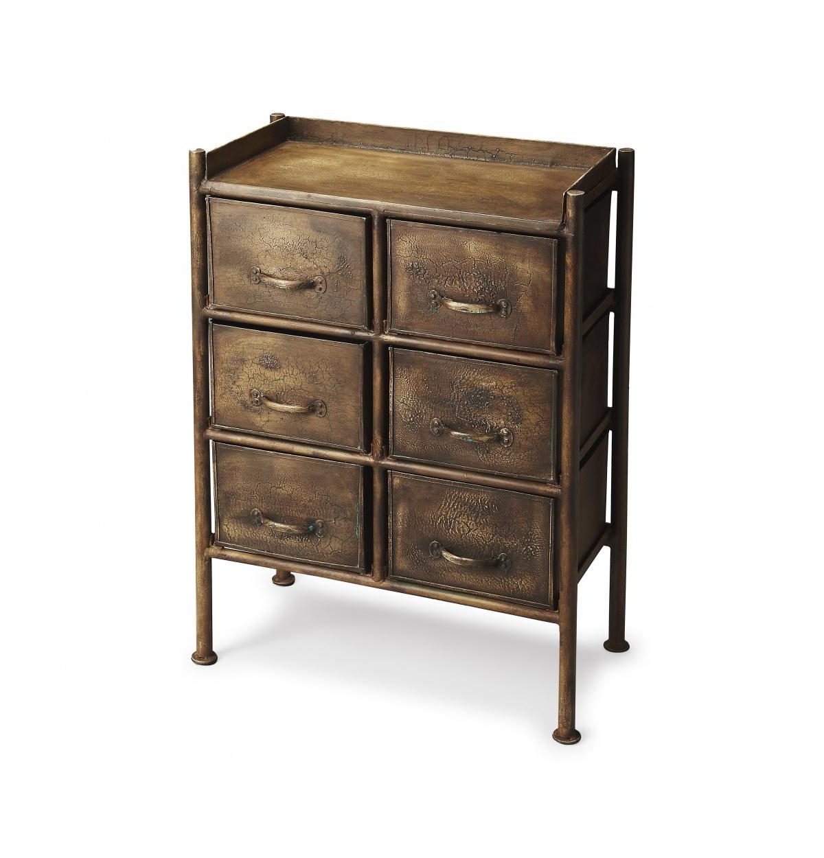 Click here for Modern Metal Six-Drawer Dresser for Clothes and Ac... prices