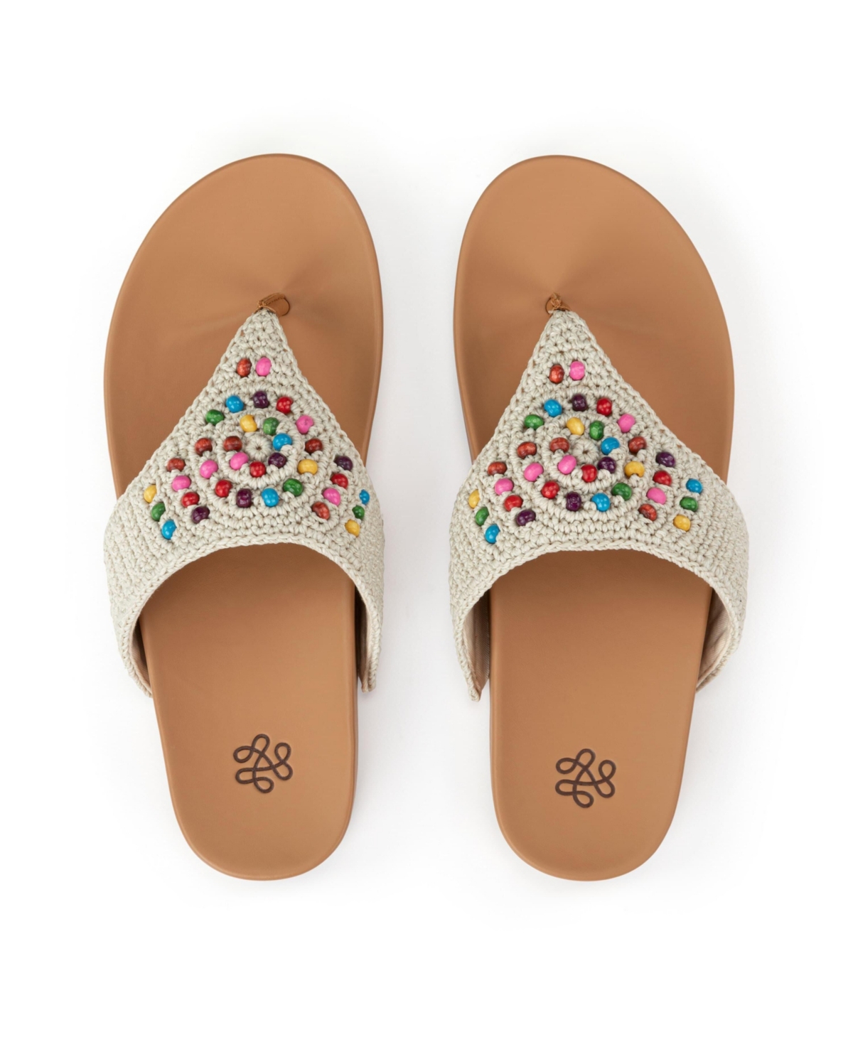 Click here for The Sak Women Everly Sandal - Ecru multi beads prices