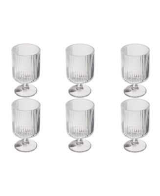 Abode Homewares Party Sleeve Stemless Glasses, Set of 6 - Macy's