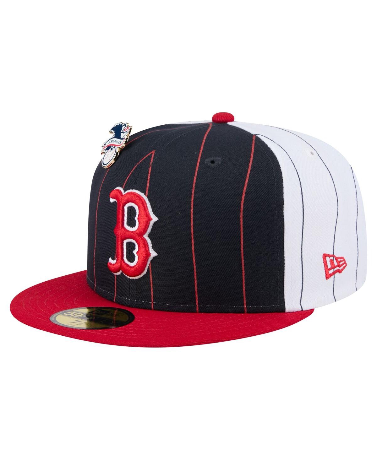 Click here for New Era Mens Navy Boston Red Sox Pinstripe 59FIFTY... prices