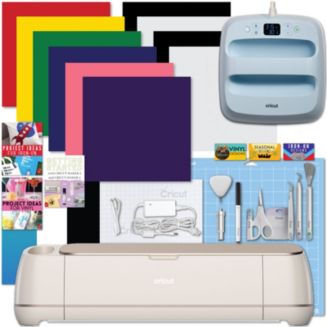 Cricut Maker 4 Cutting Machine with EasyPress 3 Heat Press and Materials Bundle - Macy's
