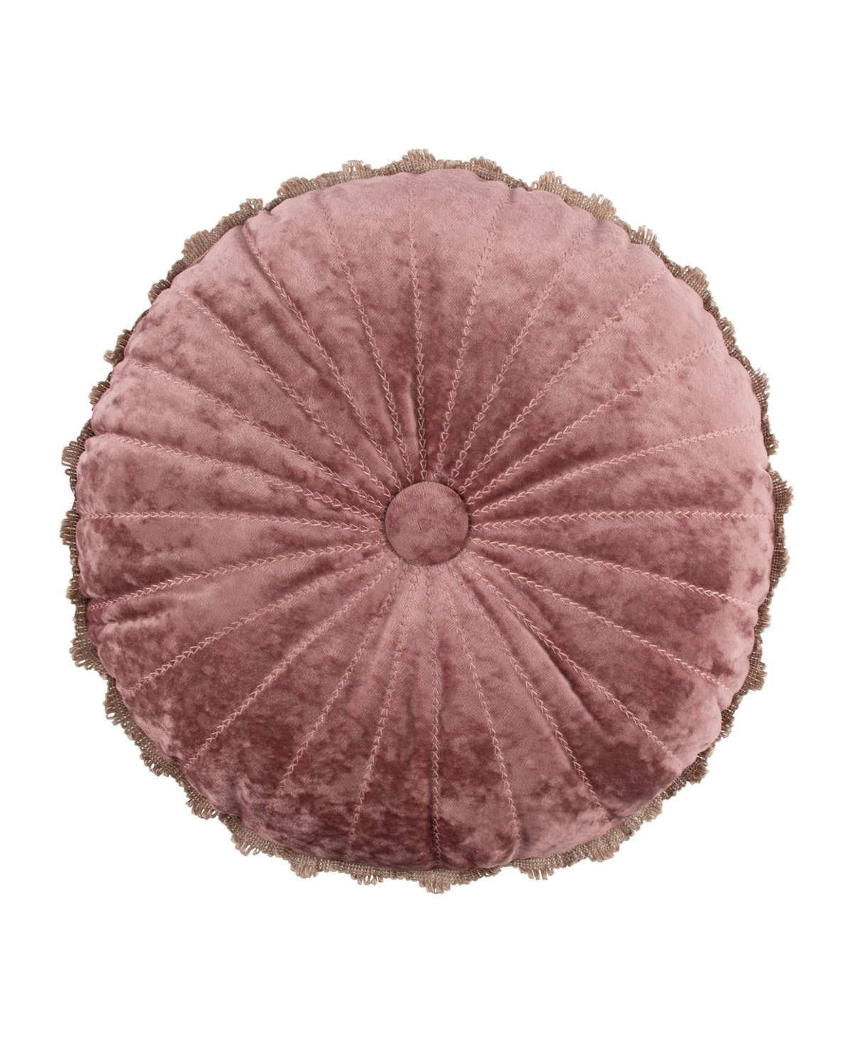 Click here for Levtex Mona Velvet Button Tufted Decorative Pillow... prices