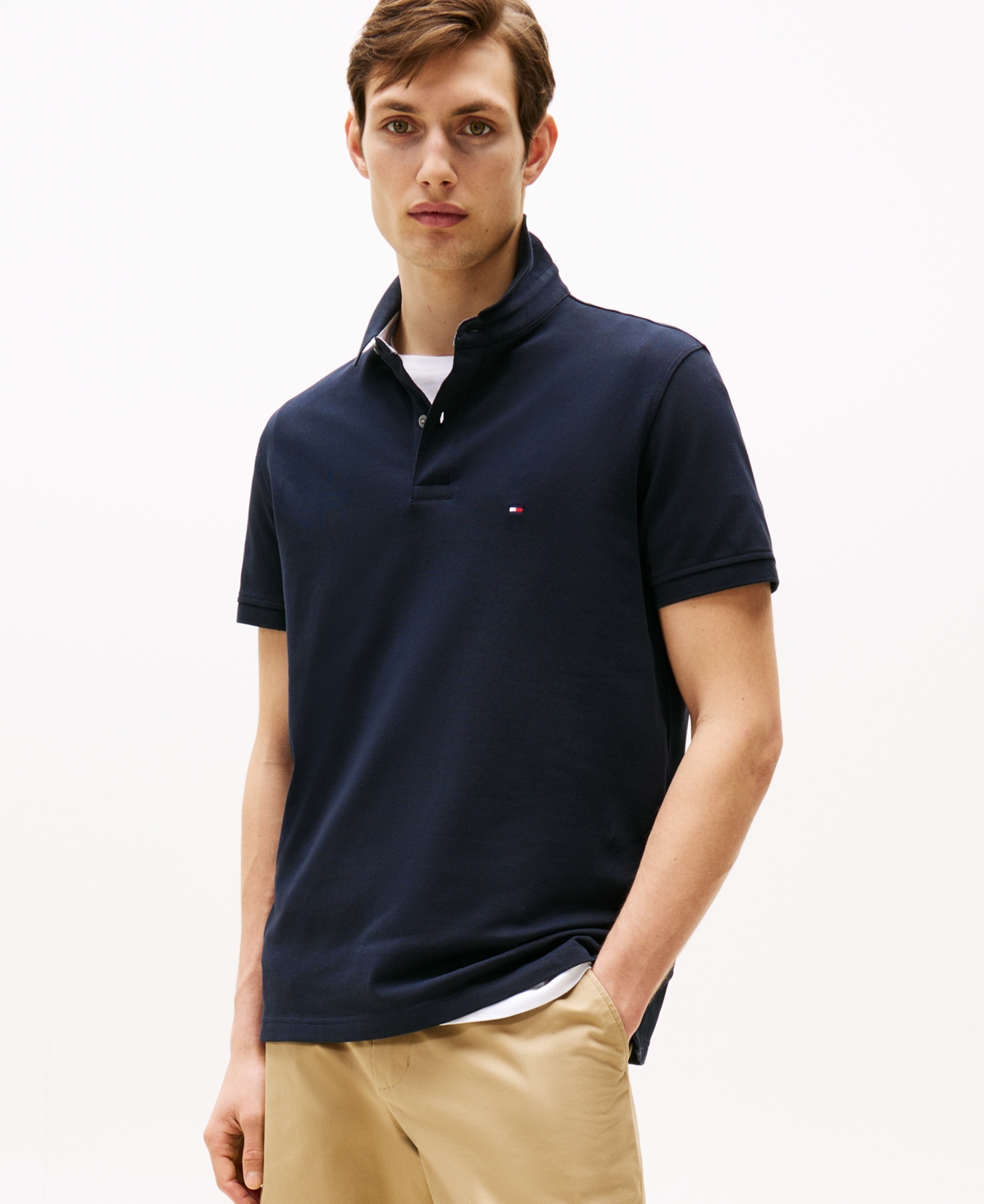 Click here for Tommy Hilfiger Mens Cotton Classic Fit 1985 Polo -... prices