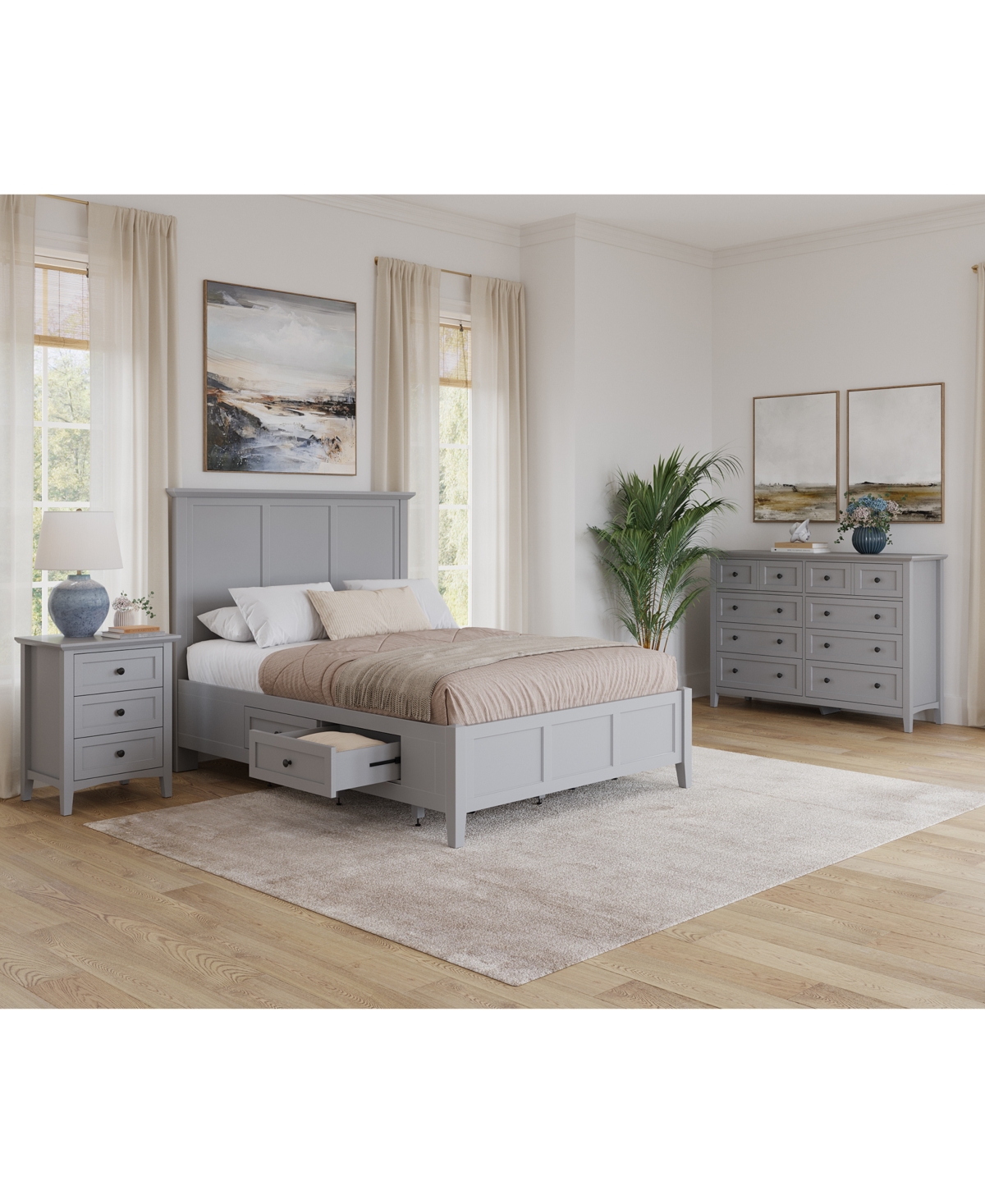 Click here for Hedworth Full Storage 3-Pc. Set (Bed  Dresser & Ni... prices