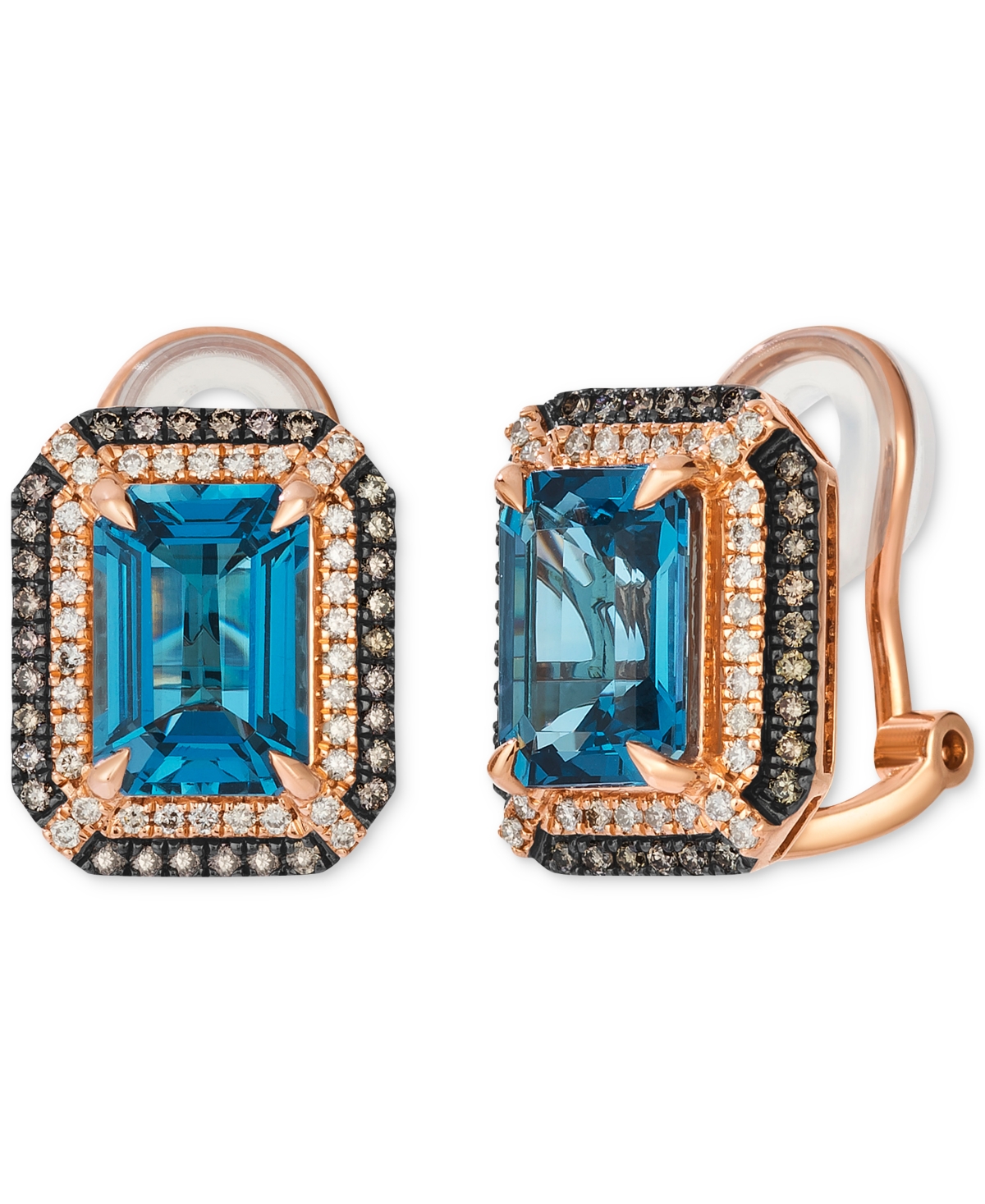 Click here for Le Vian Deep Sea Blue Topaz (5 ct. t.w.) & Diamond... prices