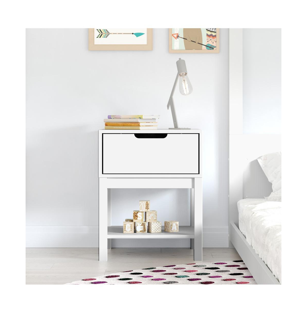 Click here for Samuel Kids Single-Drawer Night Stand With Solid W... prices