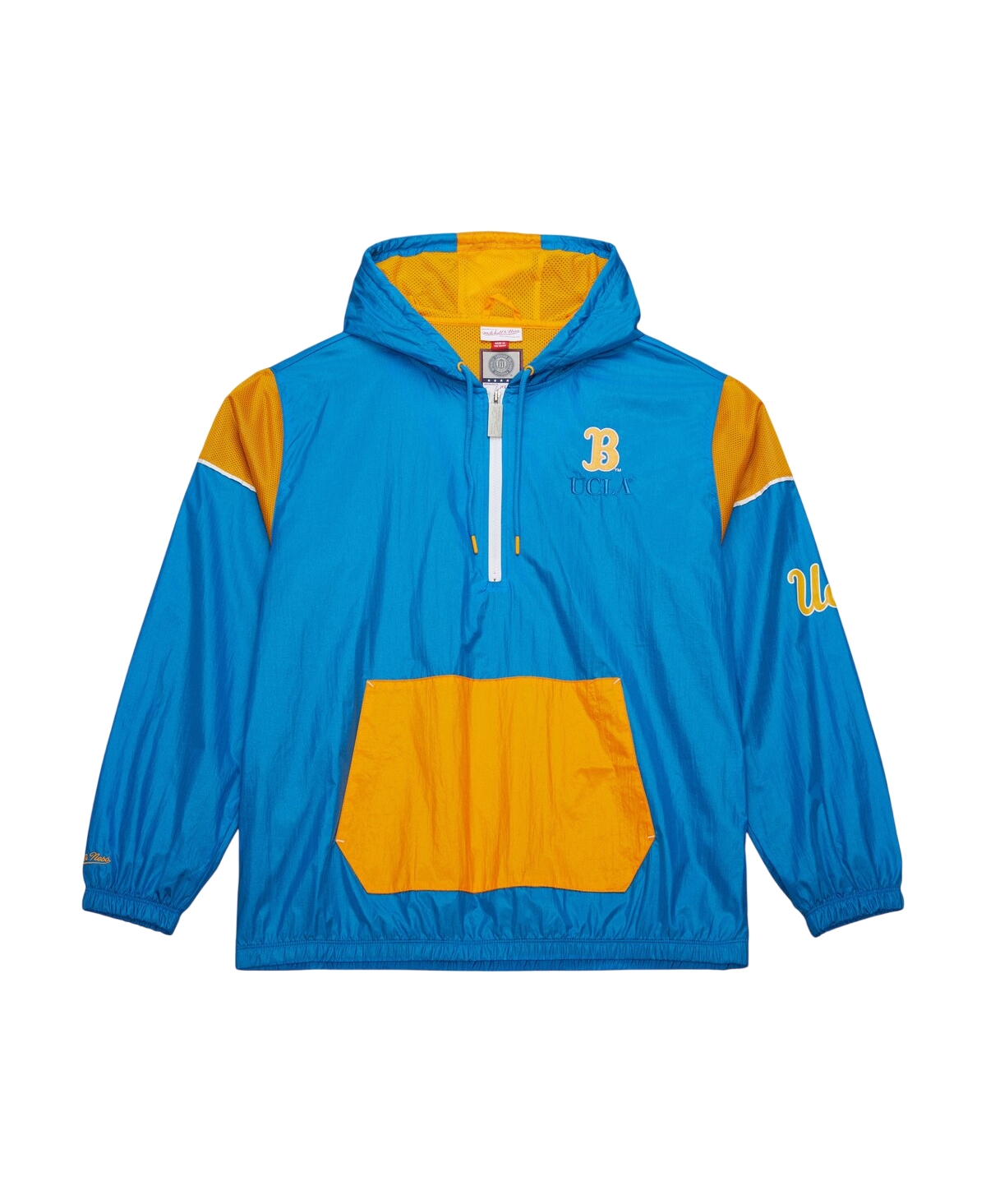 Click here for Mitchell & Ness Mens Blue Ucla Bruins Anorak Vinta... prices