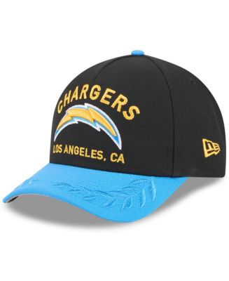 New Era Men's Black/Powder Blue Los Angeles Chargers 2025 NFL Draft ...