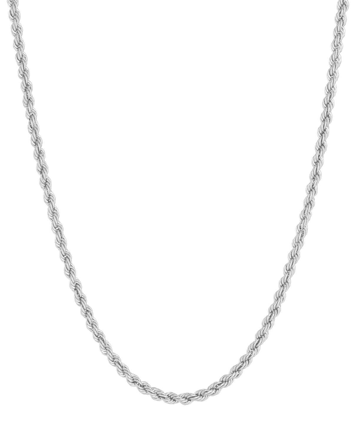 Click here for Italian Gold Polished Glitter Rope Link 22 Chain N... prices