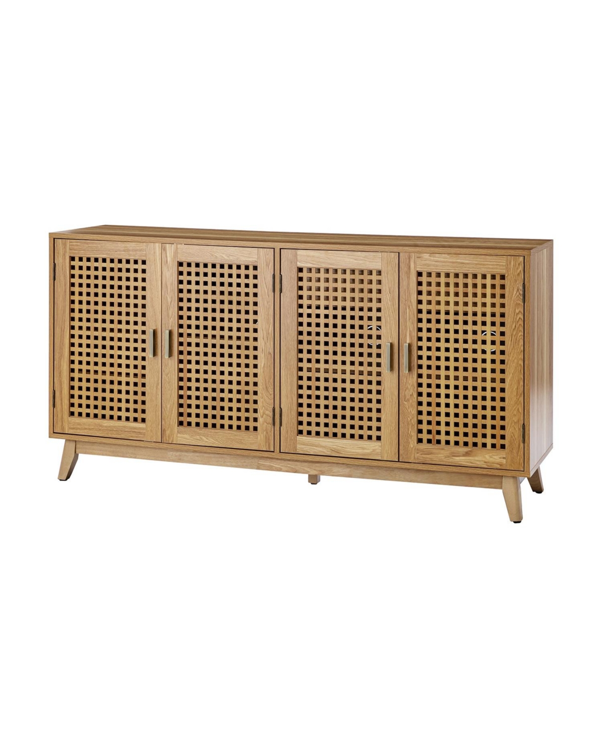 Click here for Comtemporary Alexis 58"Wide Sideboard - Walnu... prices