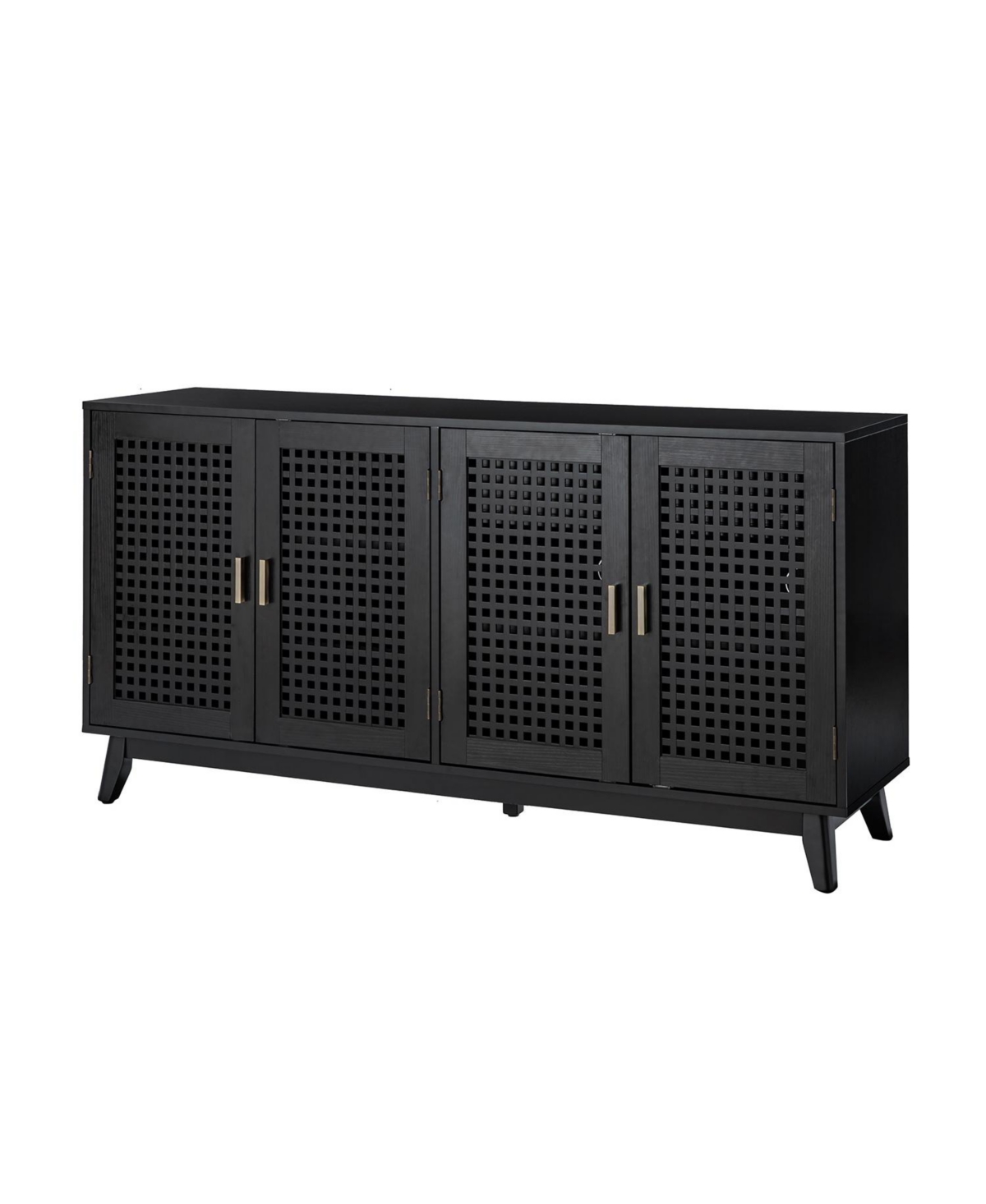 Click here for Comtemporary Alexis 58"Wide Sideboard - Black prices