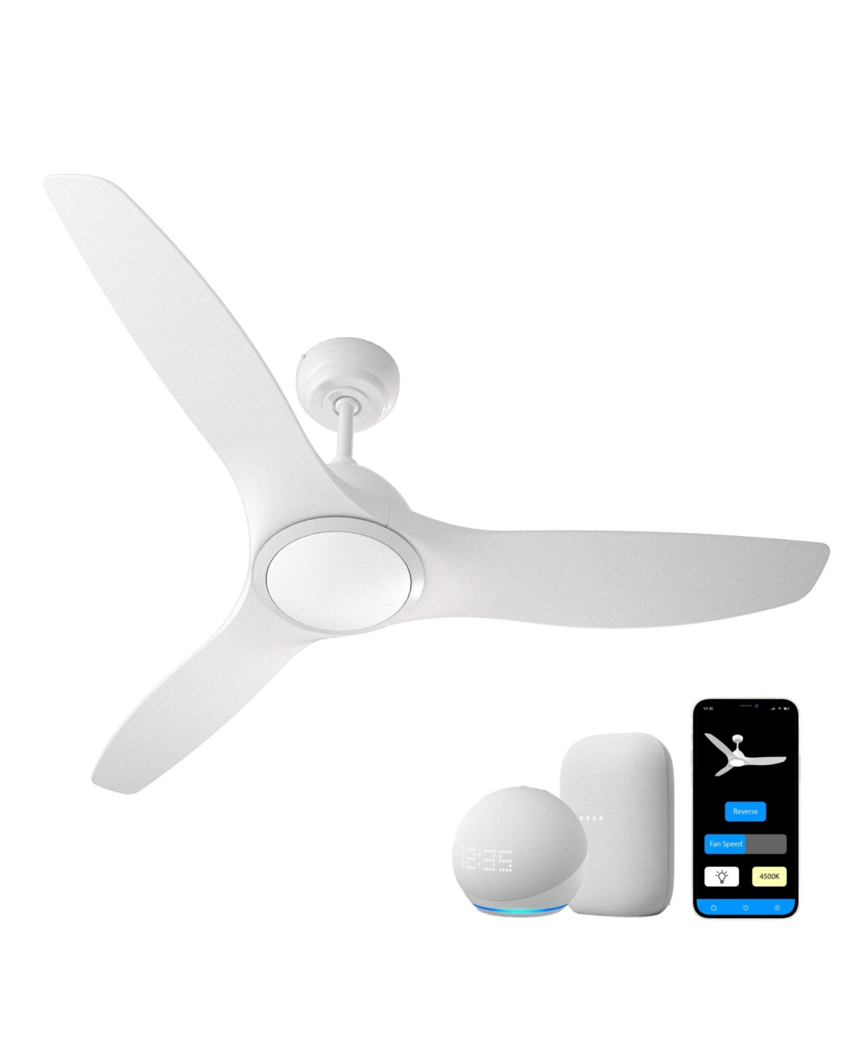Click here for All Seasons 52" Ceiling Fan with Light  Quiet... prices