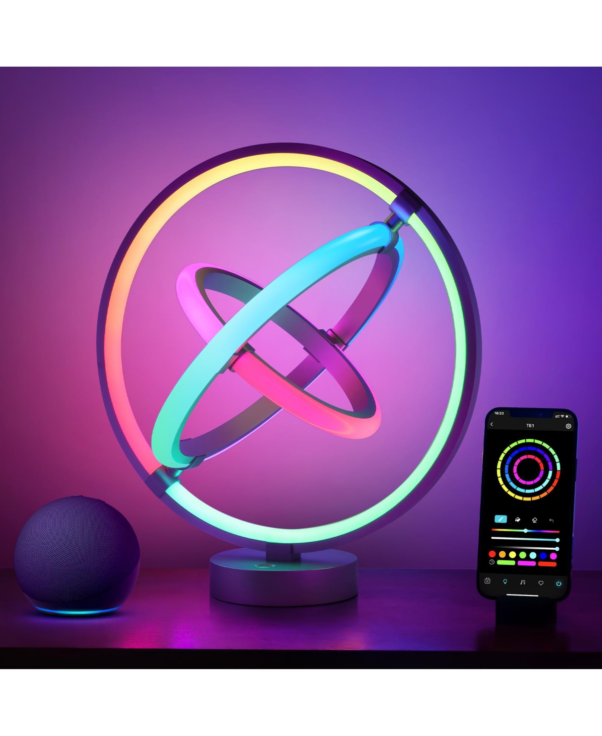Click here for Lepro TB1 Ai Smart Table Lamp  Rgb+Ic Addressable... prices