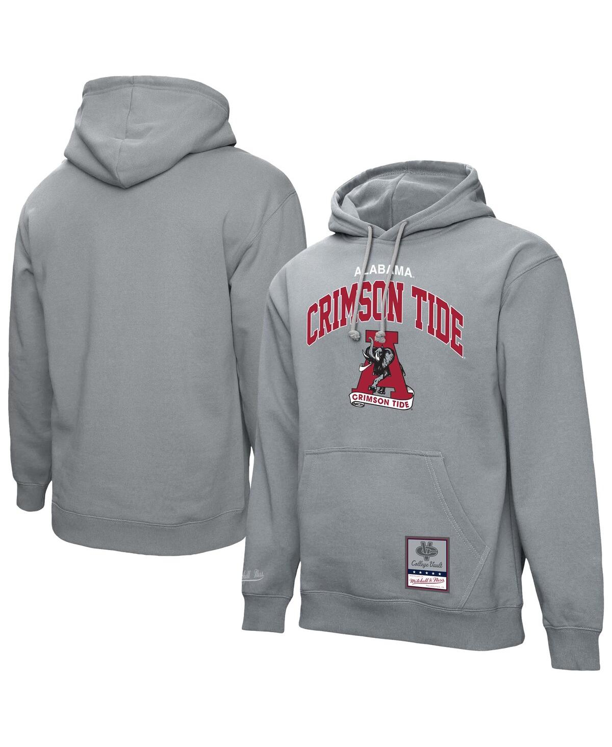 Click here for Mitchell & Ness Mens Heather Gray Alabama Crimson... prices