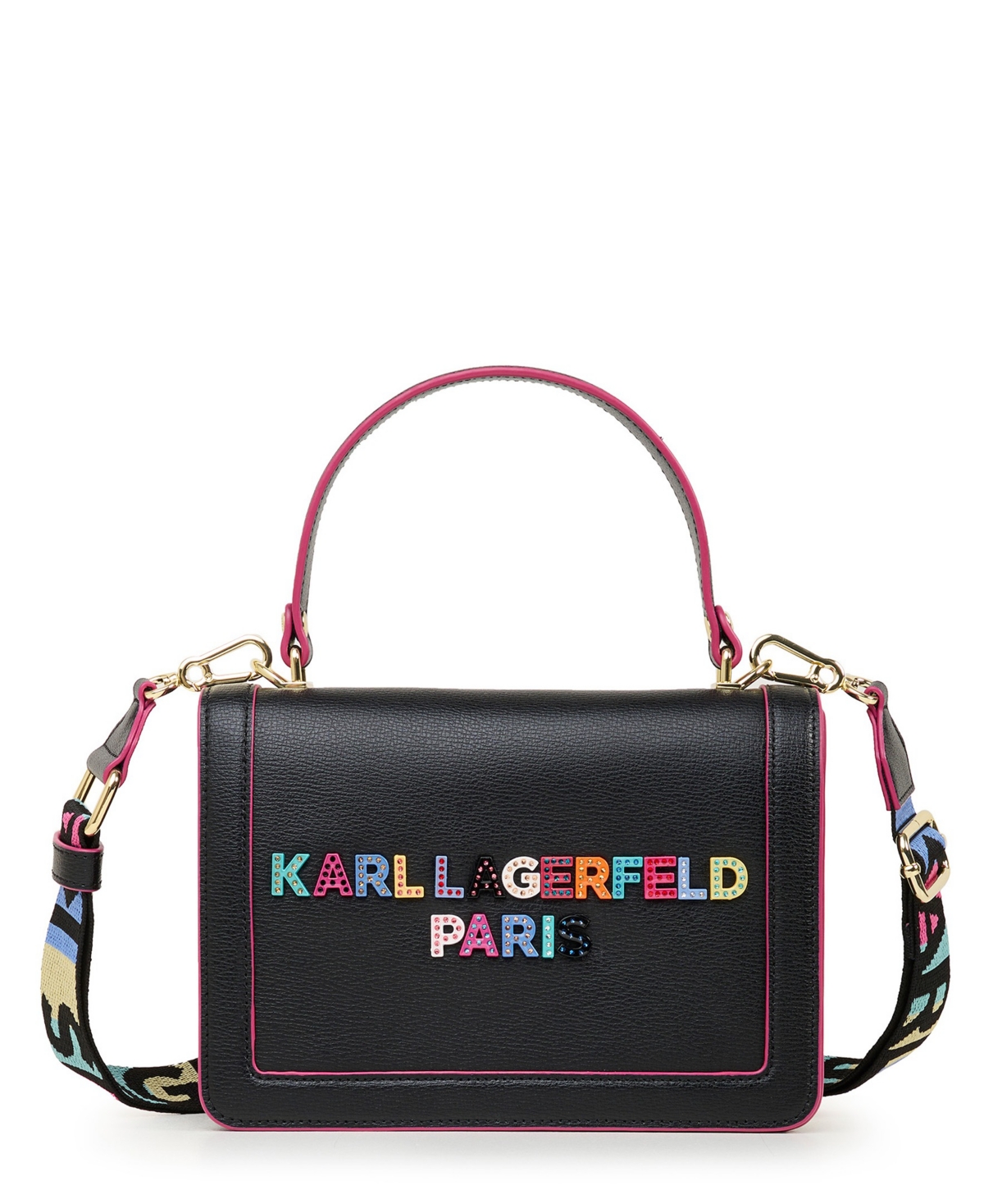 Click here for Karl Lagerfeld Paris Simone Front Flap Crossbody B... prices