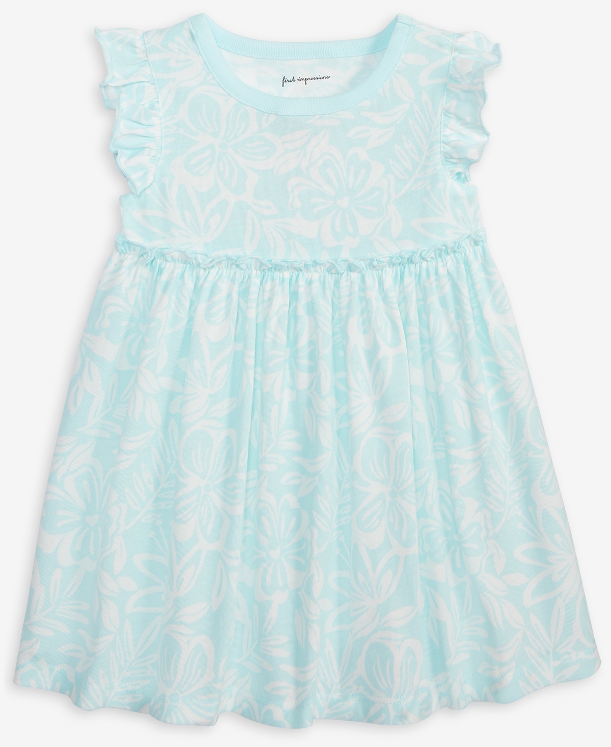 Click here for First Impressions Baby Girls Tonal Tropical-Print... prices