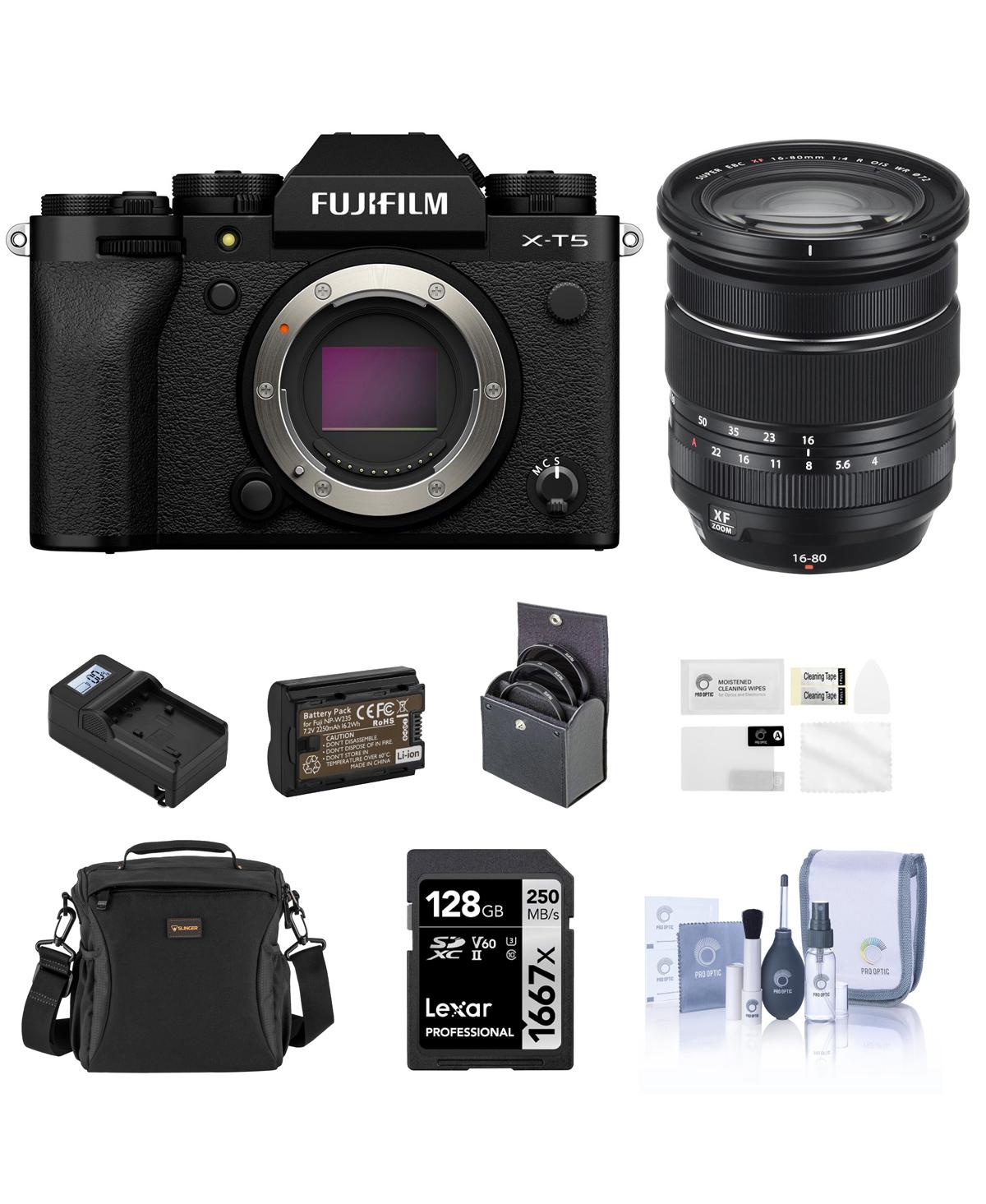 Click here for Fujifilm X-T5 Mirrorless Camera  Black with Xf 16-... prices